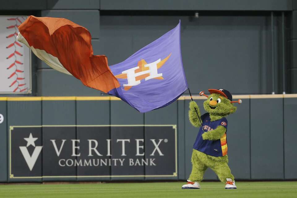 Astros mascot Orbit to be inducted into Mascot Hall of Fame