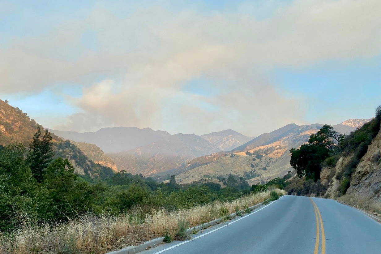 Big Sur wildfire grows in size with zero containment