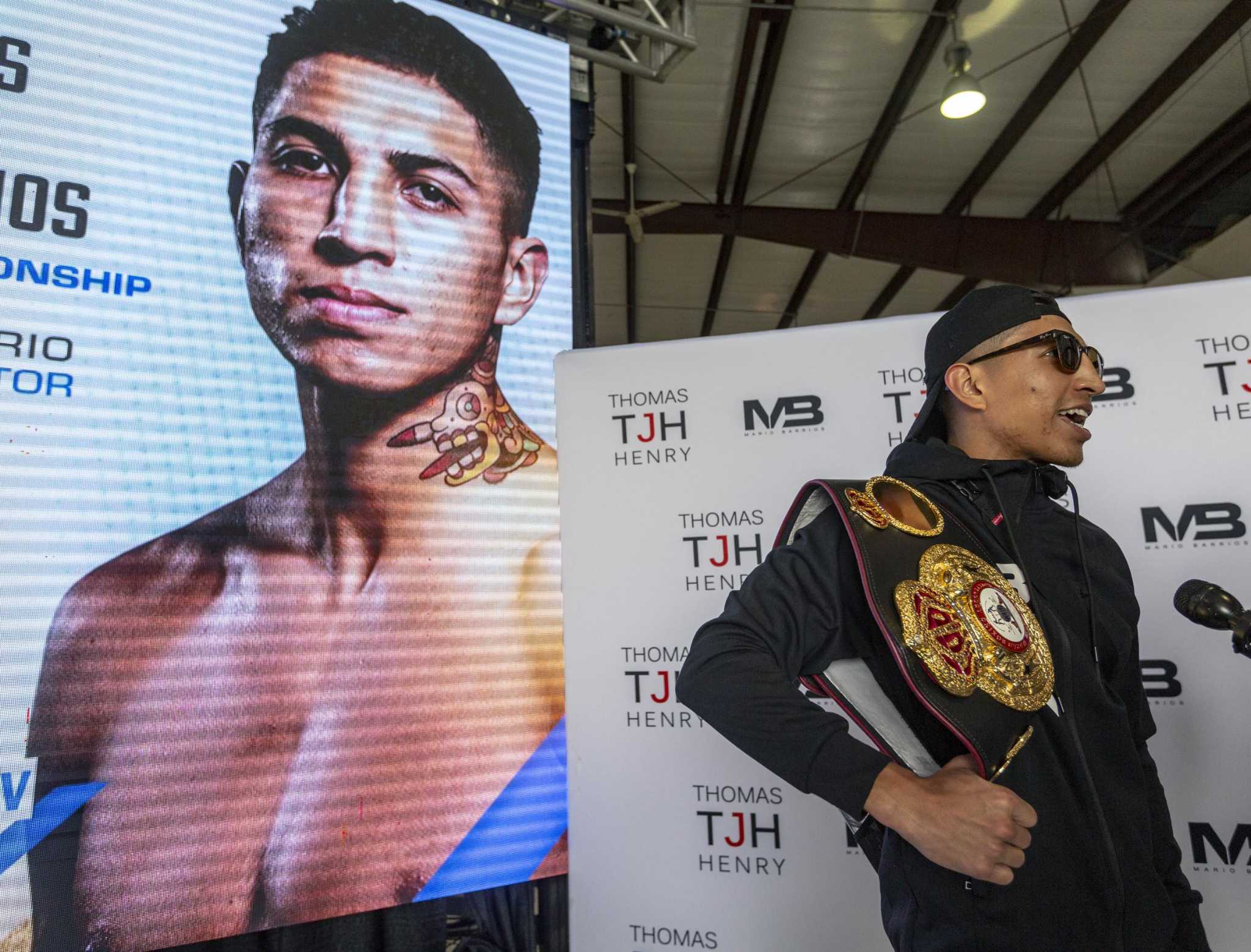 San Antonio Boxer Mario Barrios at Debra Millender blog