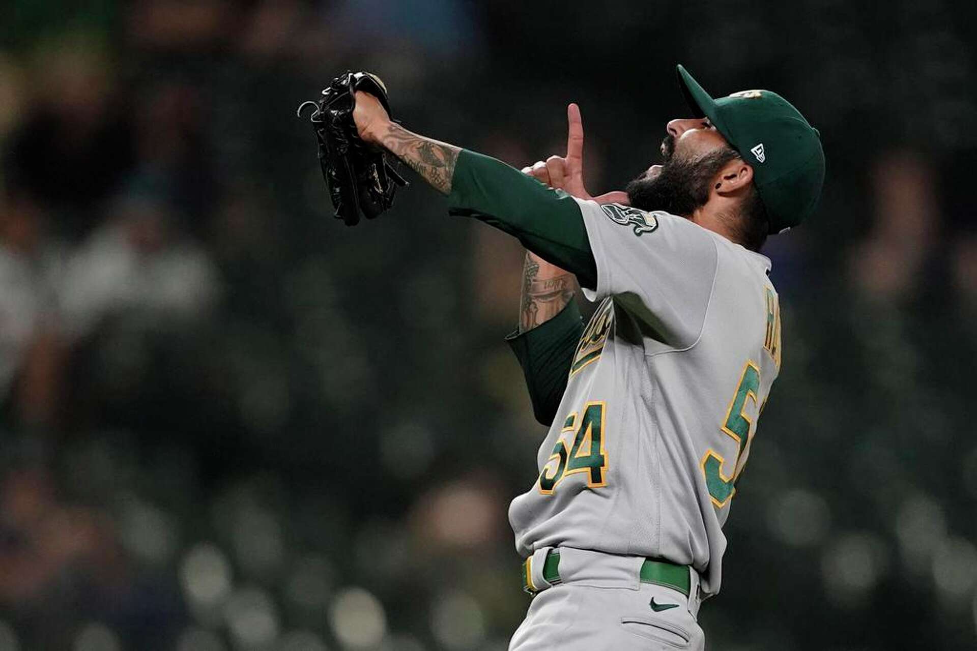 A’s Sergio Romo drops his pants during ump’s substance search