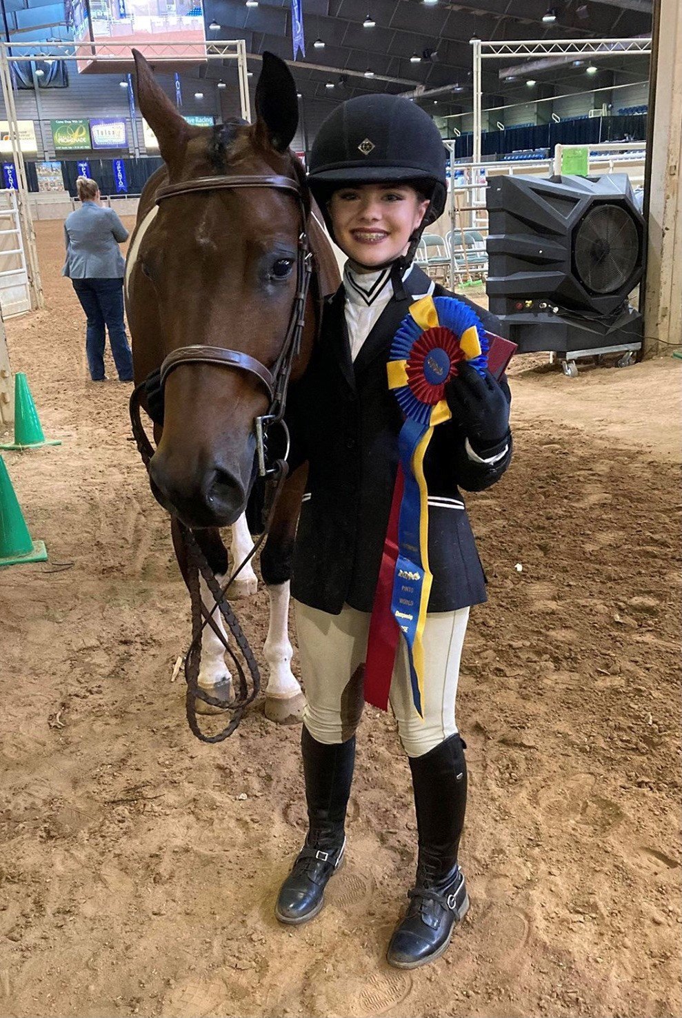 World champion: 12-year-old equestrian brings home 9 titles