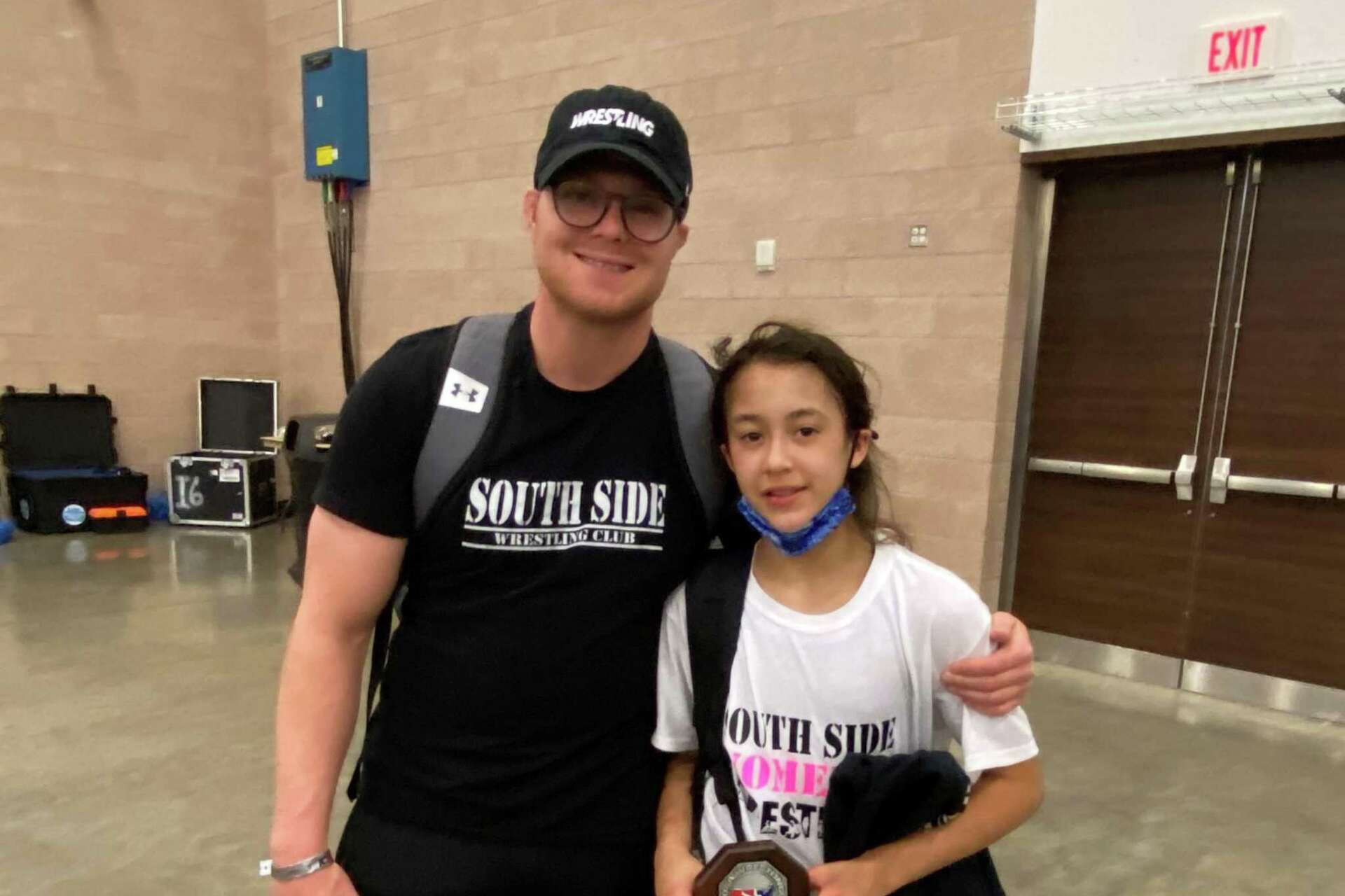 Milford’s Kayla Batres at 13 making name on wrestling mat