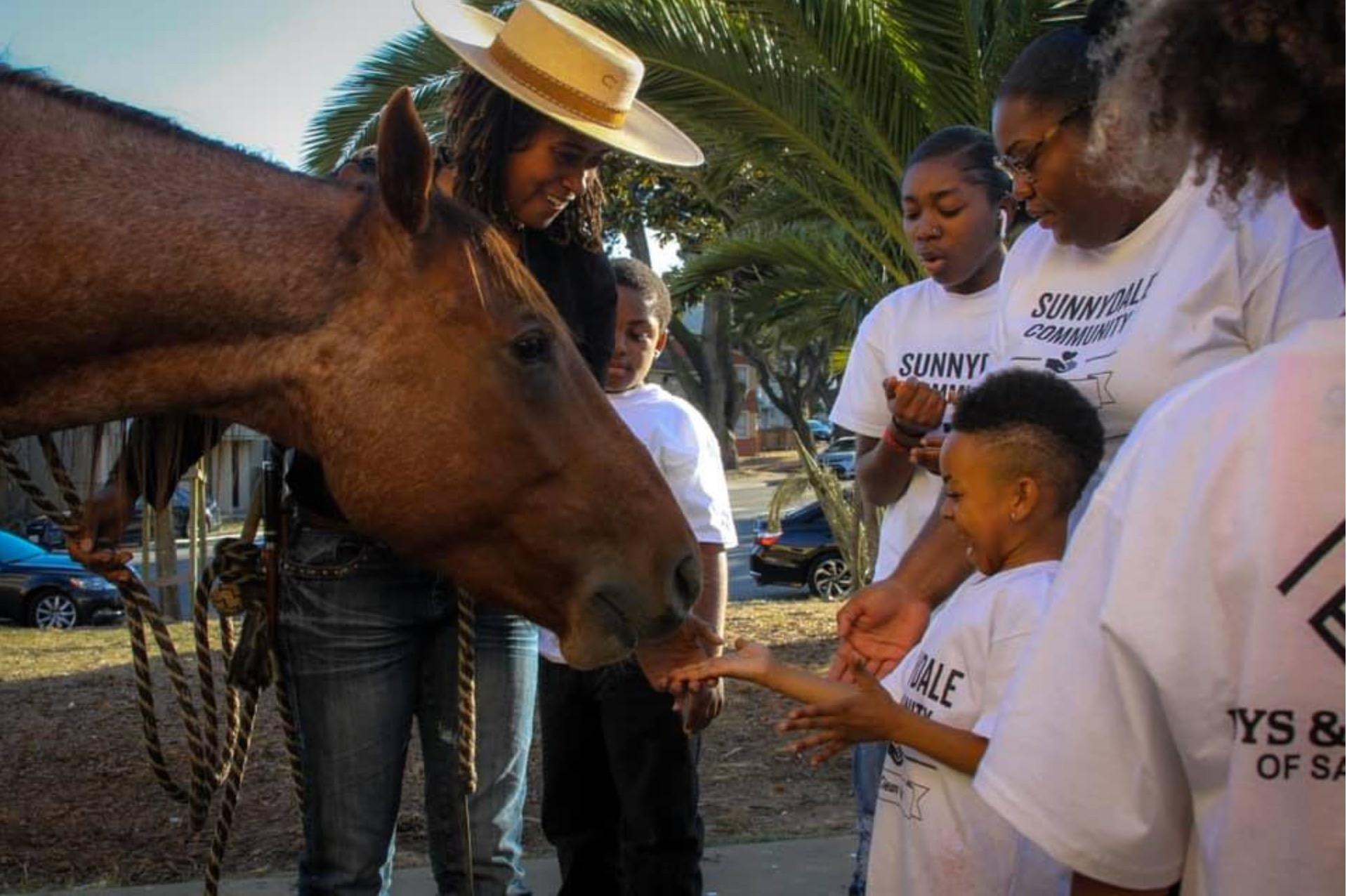 Changing the world one horseback ride at a time