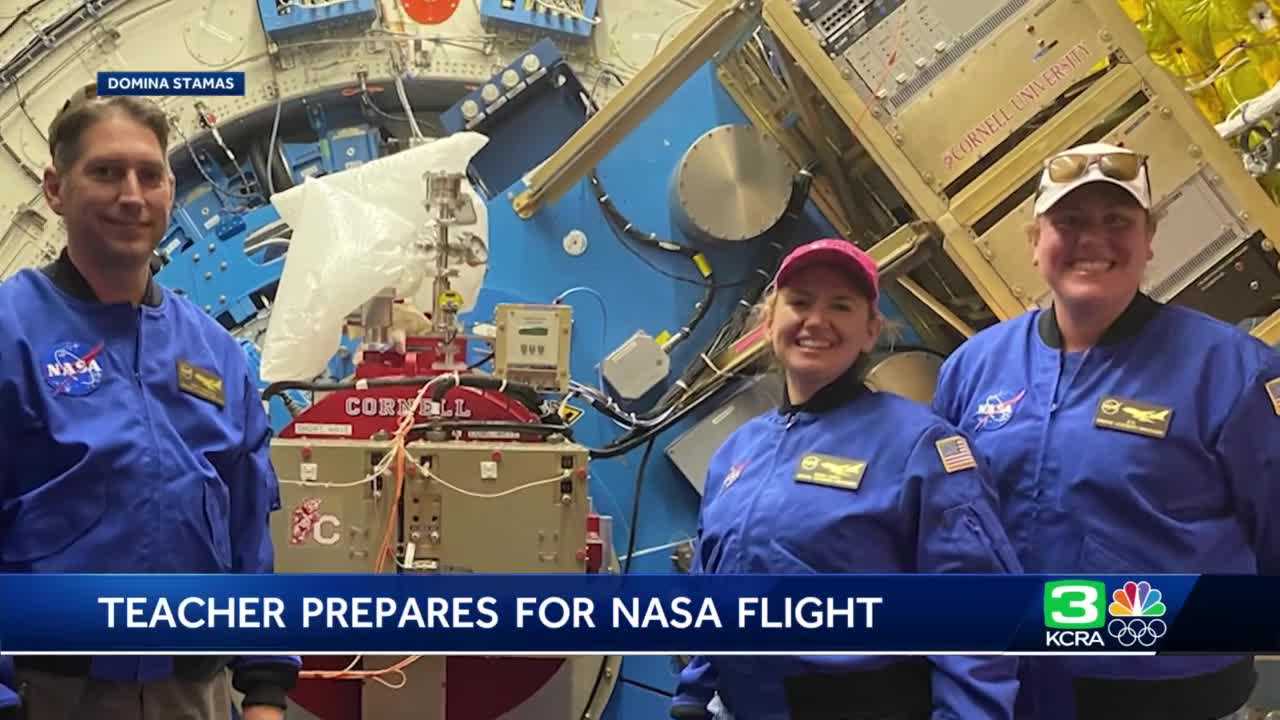 'Go for your passion': Teacher set to fly with NASA