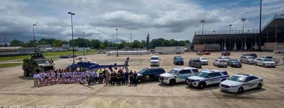 Photos: Law enforcement agencies take on summer camp