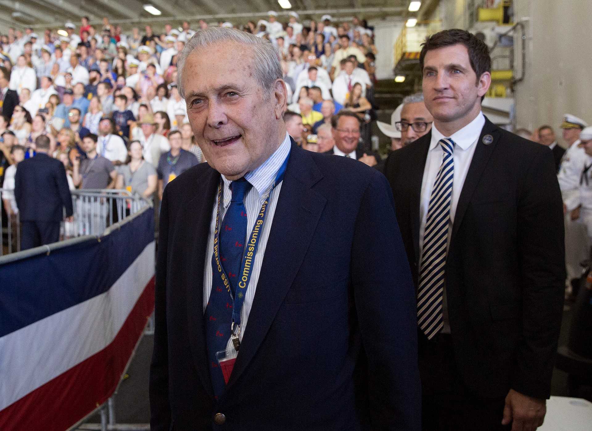Former Secretary of Defense Donald Rumsfeld dead at 88