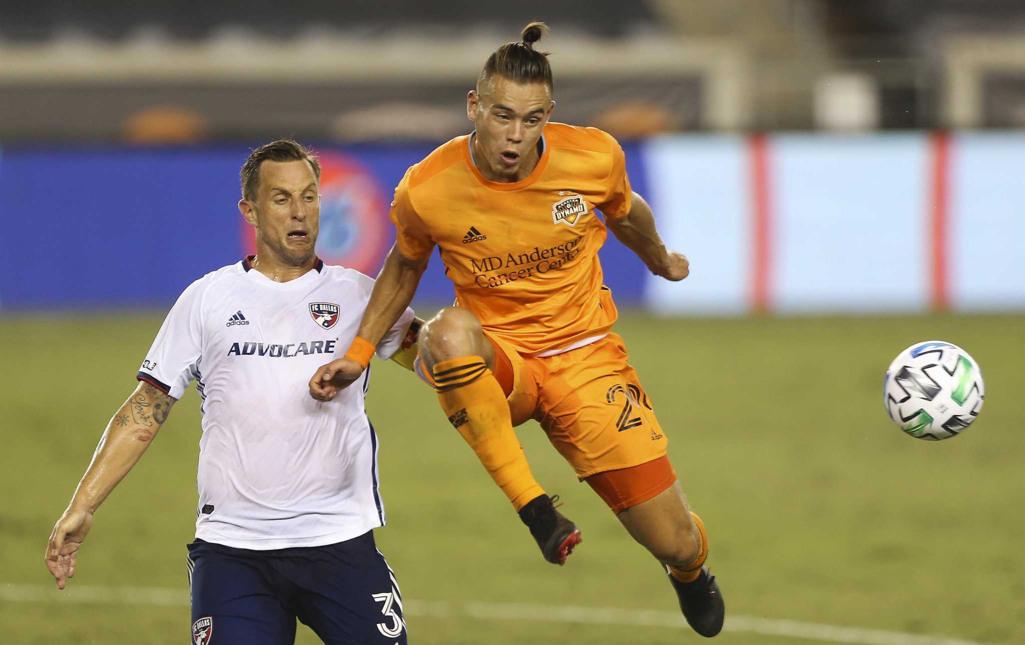 Sam Junqua’s return from injury gives Dynamo more options at centerback