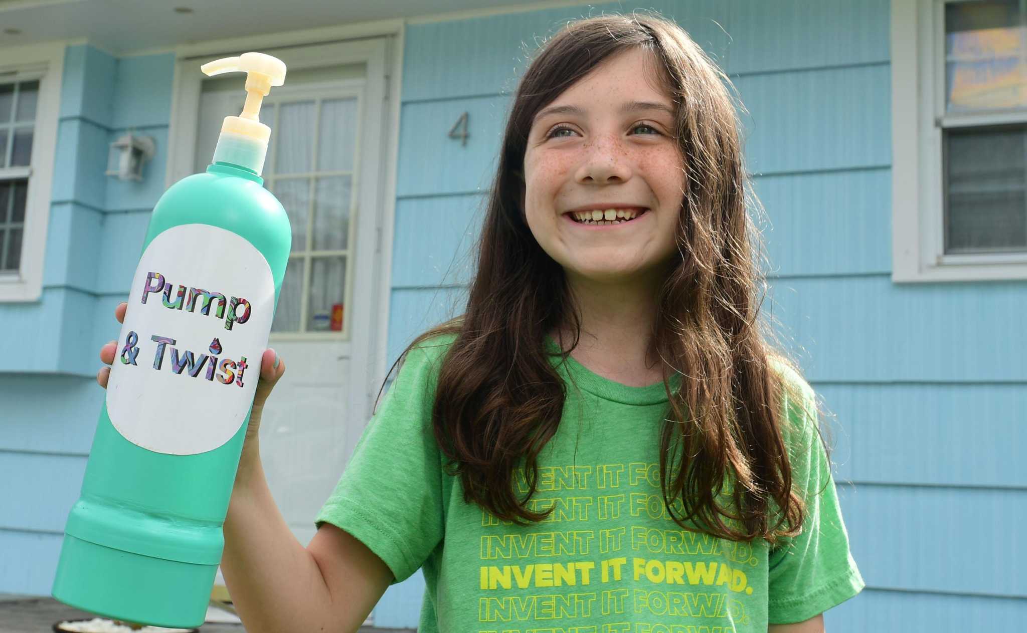 Shampoo bottle invention earns Norwalk fourth-grader a spot in global ...