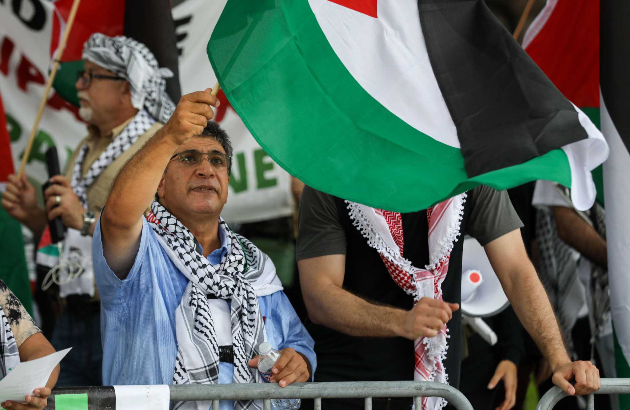 Houston protest draws attention to Israeli demolition of East Jerusalem ...