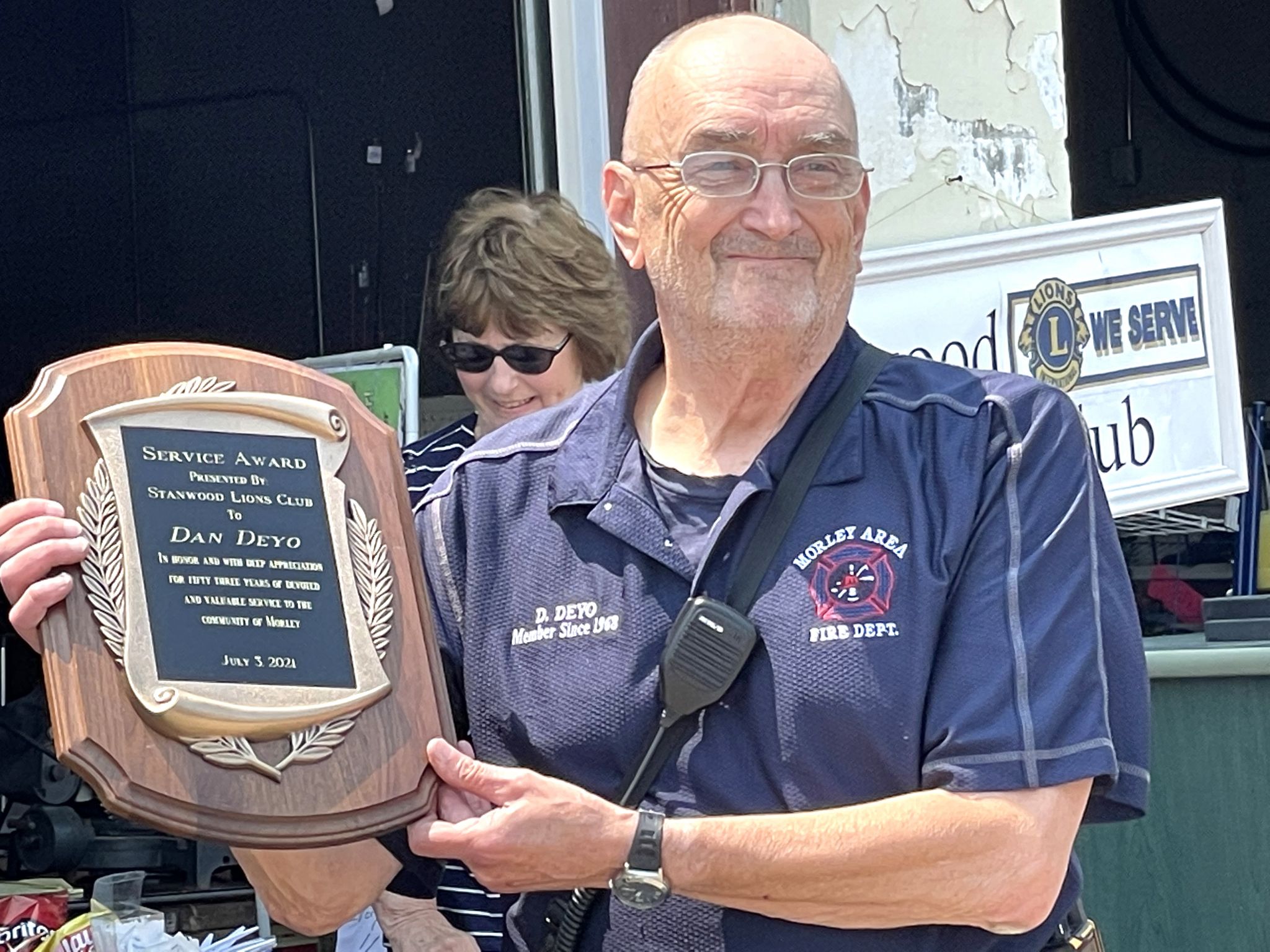 Morley's Dan Deyo honored for 53 years of service