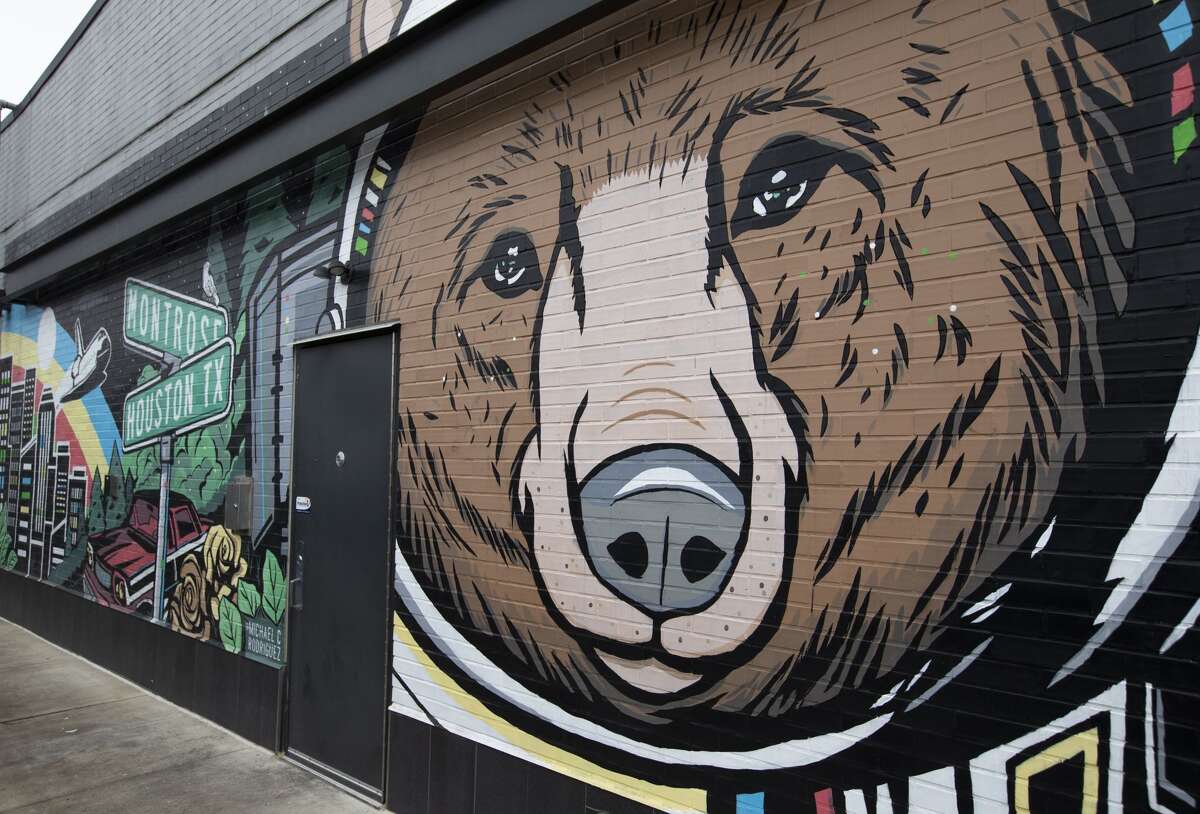 Best Houston murals downtown: Houston is Inspired, George Floyd