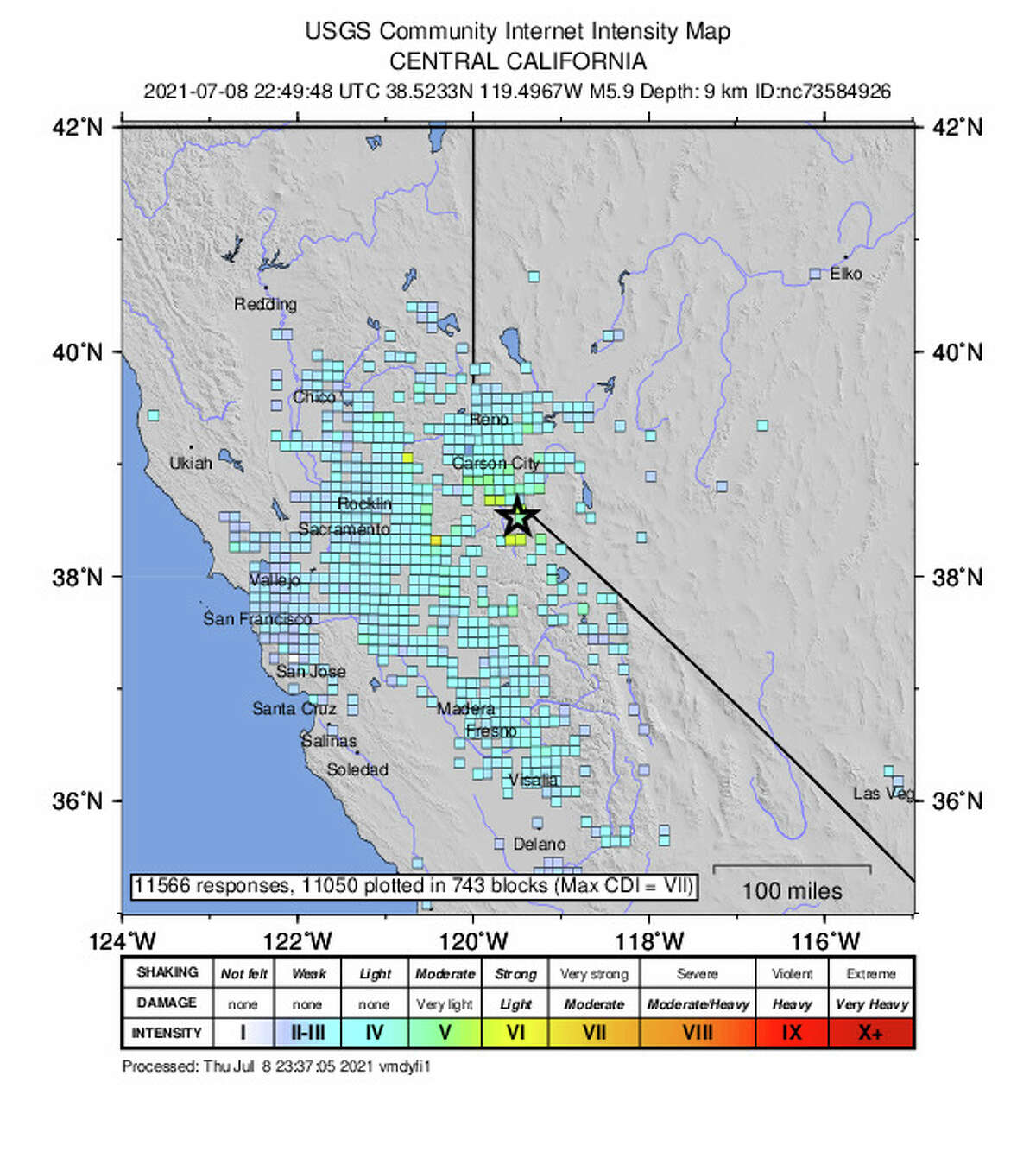 6.0 magnitude quake is biggest of earthquake cluster near Tahoe