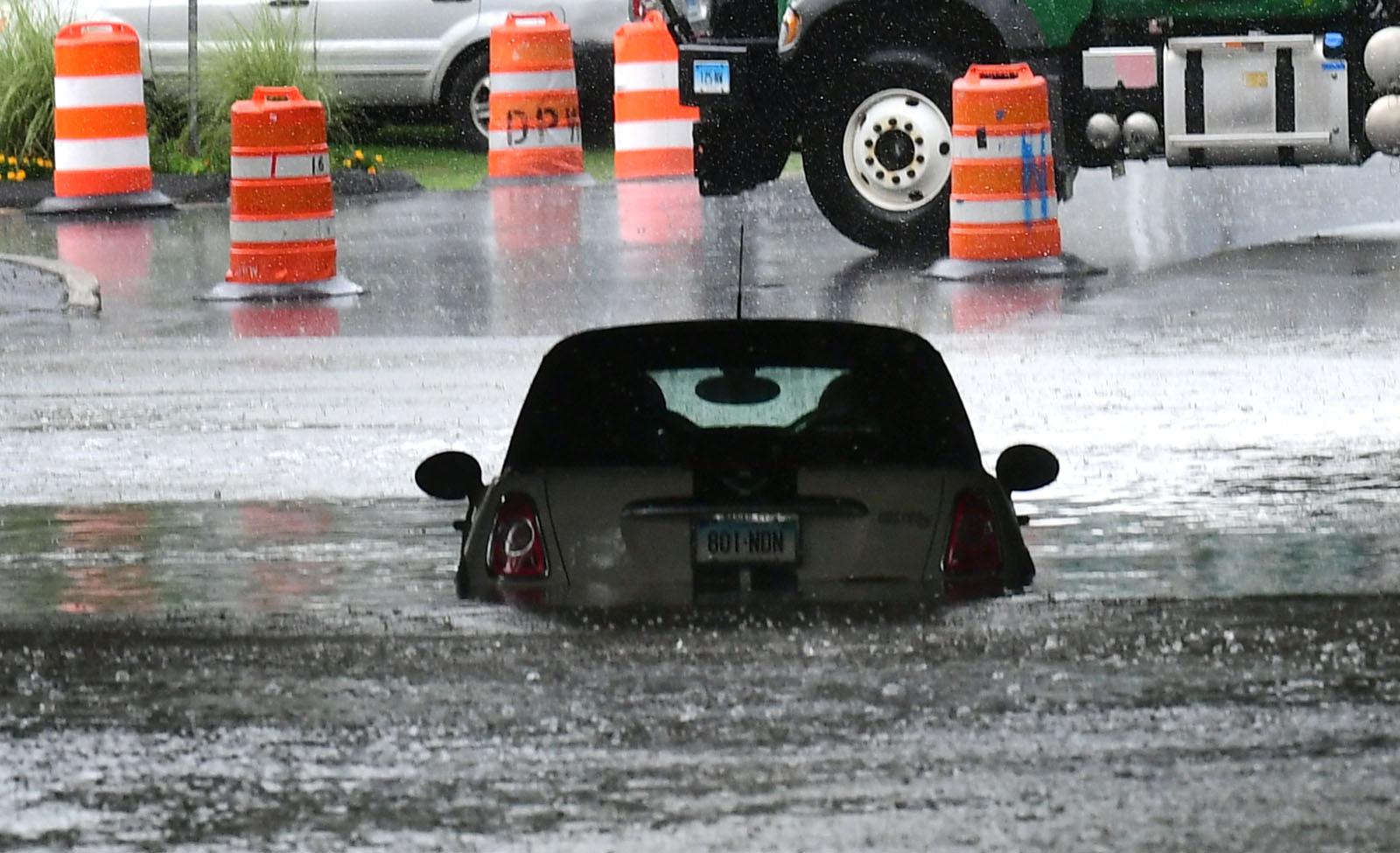 ‘Nowhere for it to go’: Rain closes nearly 30 streets throughout Norwalk