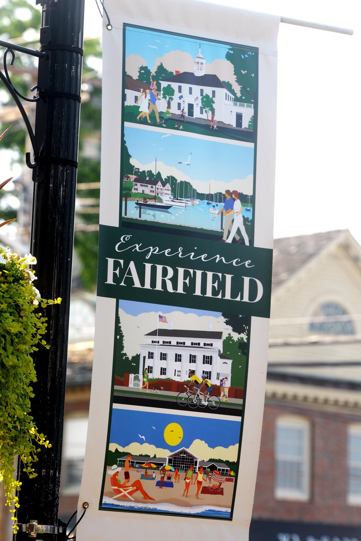 Artist designs posters to celebrate Fairfield’s reopening