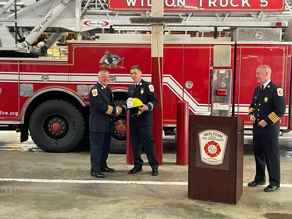 'It is very rewarding': Wilton Fire Department names new captain