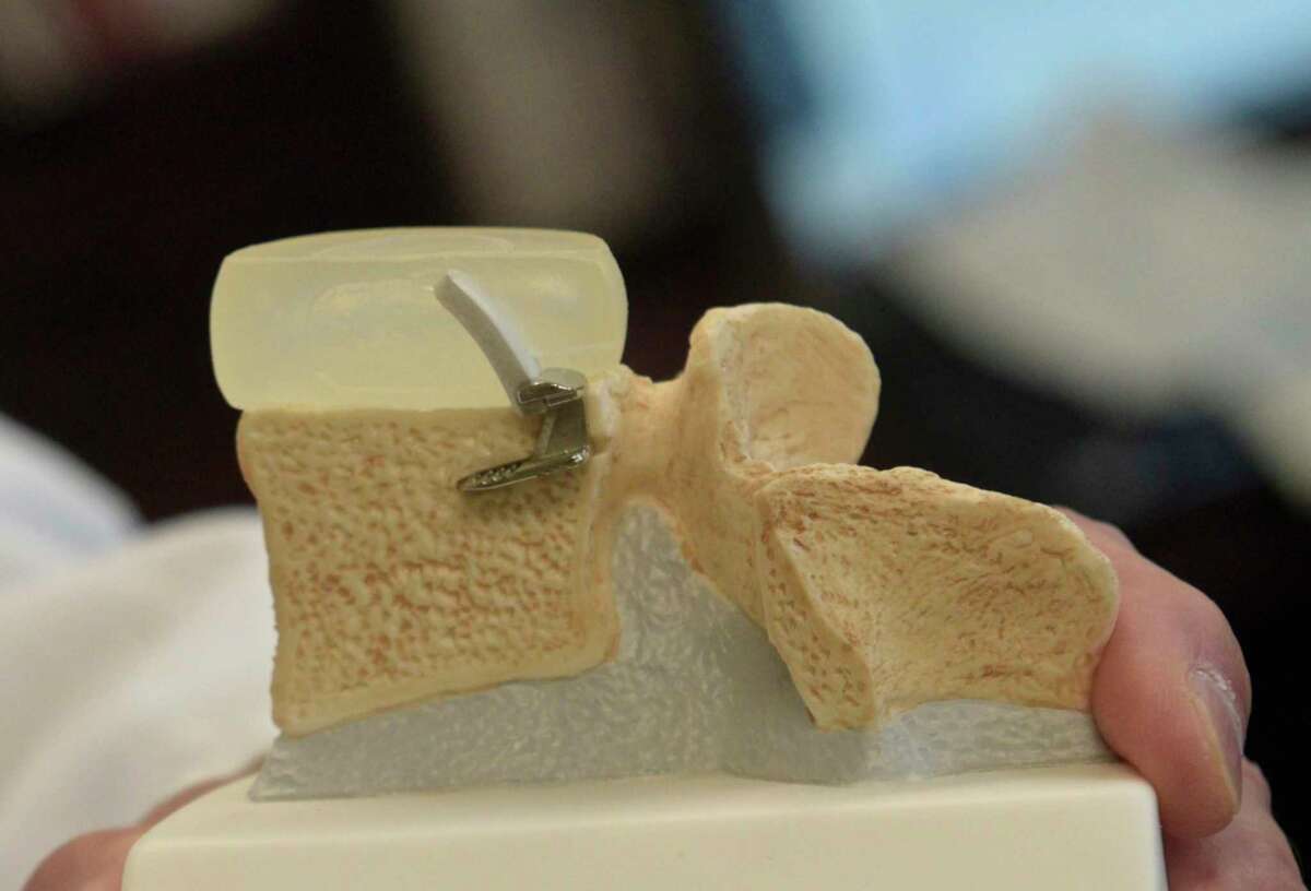 Danbury doctor completes groundbreaking back surgery, first in CT