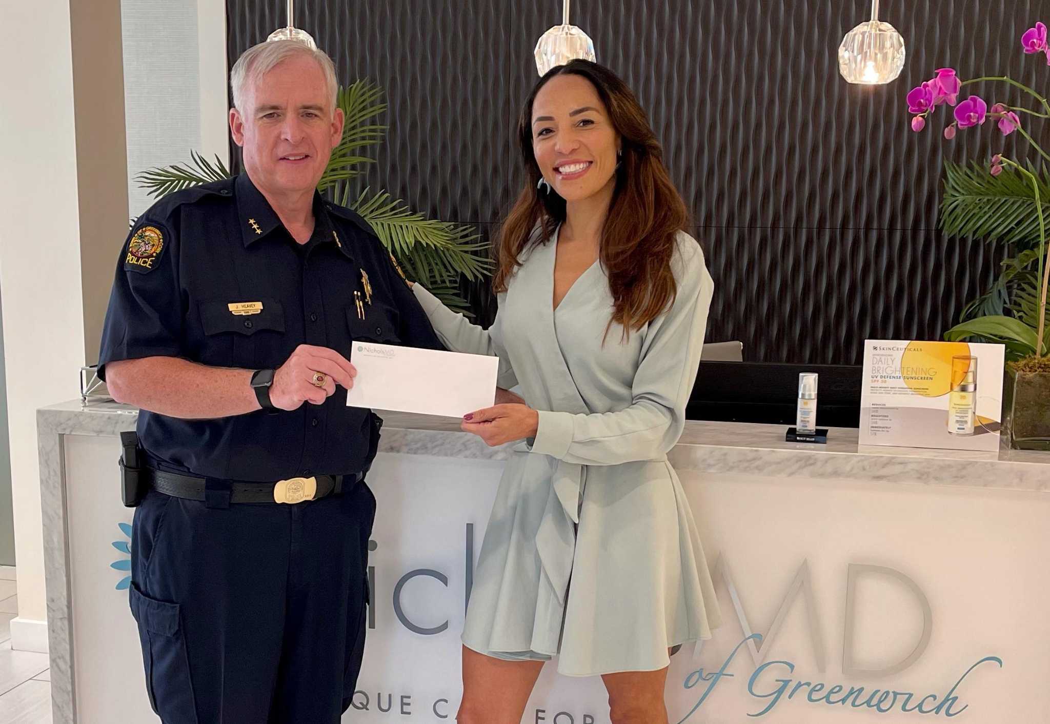 NicholsMD makes donation to support the Greenwich Police Department ...
