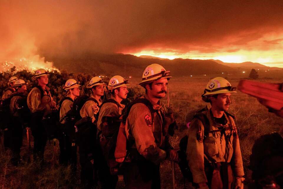 California's raging Beckwourth Complex Fire doubles in size, jumps highway