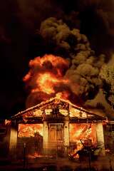 California's raging Beckwourth Complex Fire doubles in size, jumps highway