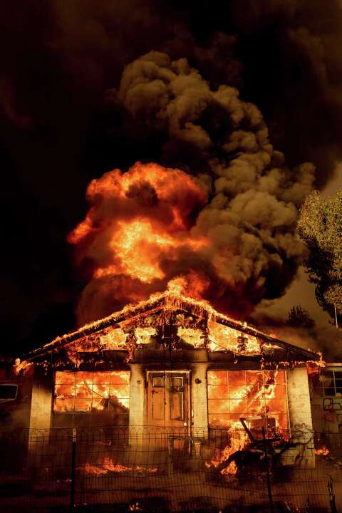 California's raging Beckwourth Complex Fire doubles in size, jumps highway