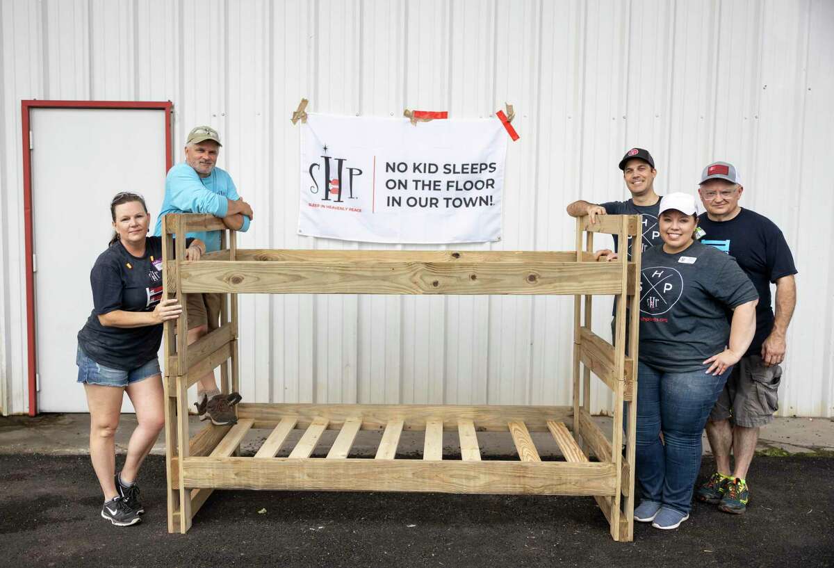 Woodlands charity hand-makes beds for children in need