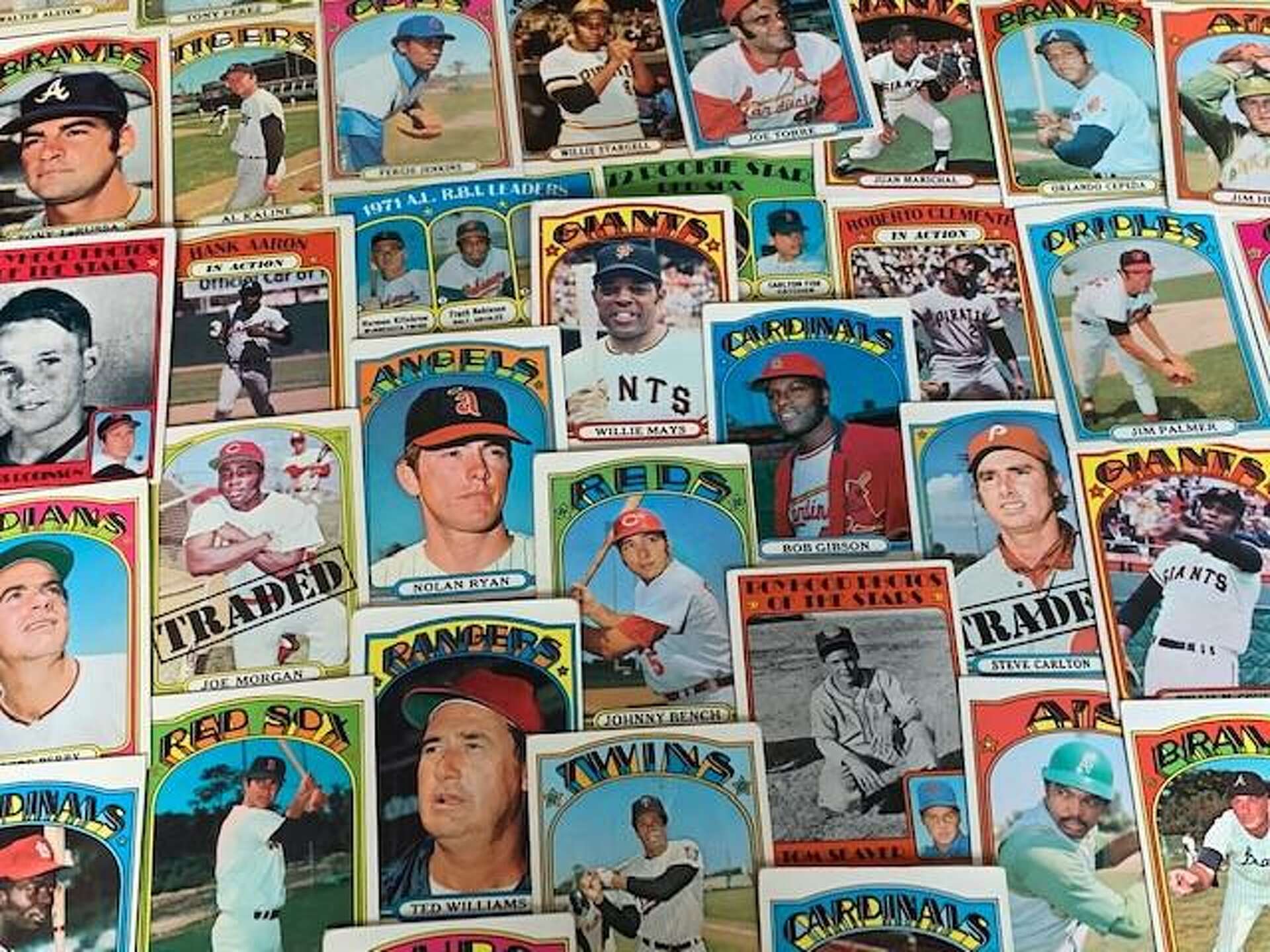Dead or alive? The players and managers in the 1972 Topps baseball set