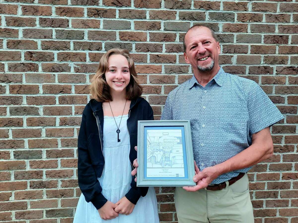 Saginaw Bay Underwriters recognizes local student's 'Design an Ad' entry