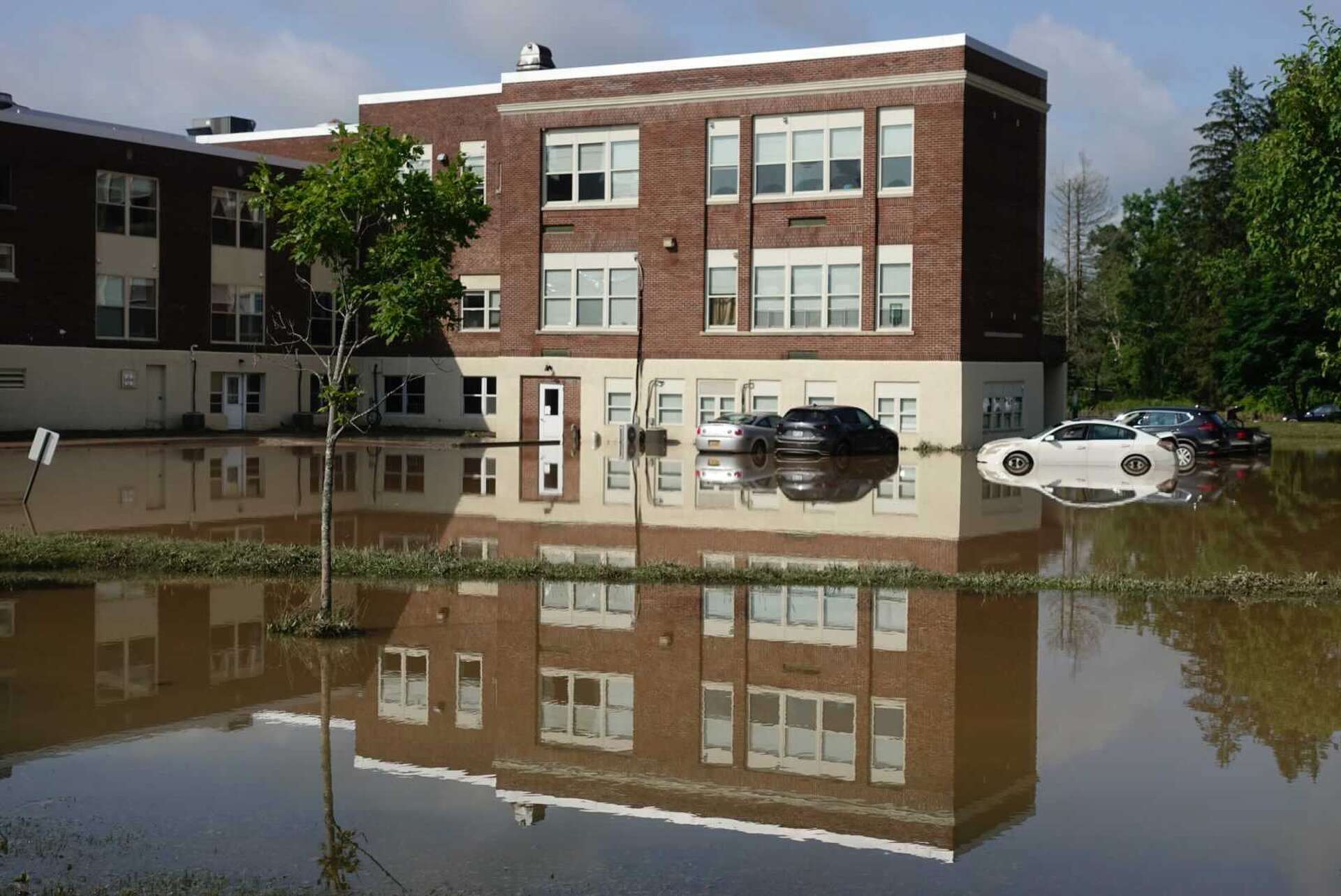 Major damage from heavy rains in Rensselaer County