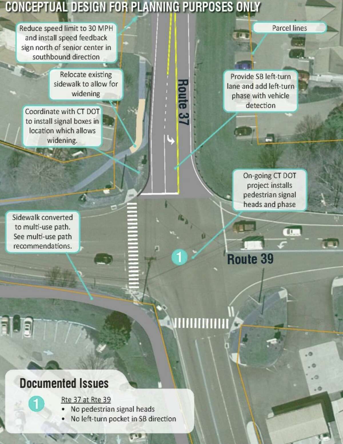 Route 37 through Danbury, New Fairfield needs road, sidewalk and other ...