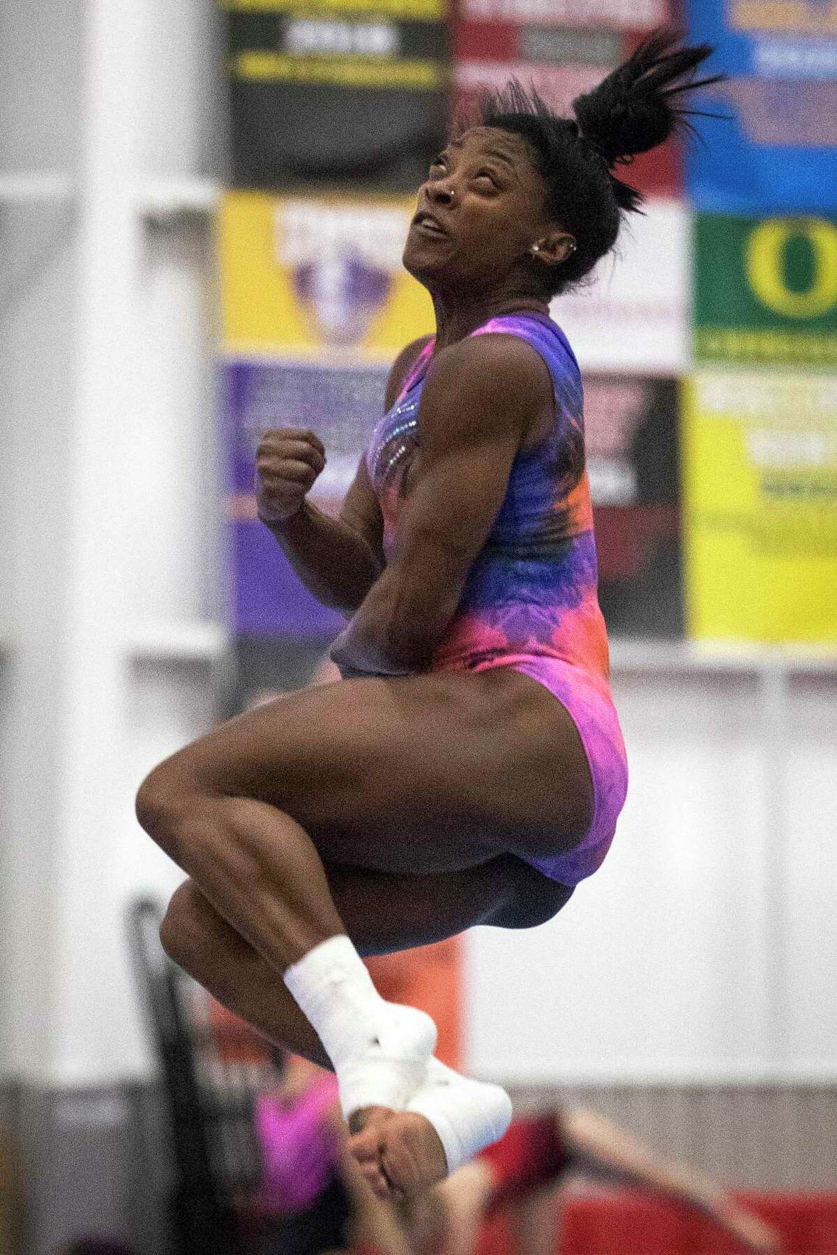 The physics of Simone Biles and her routines