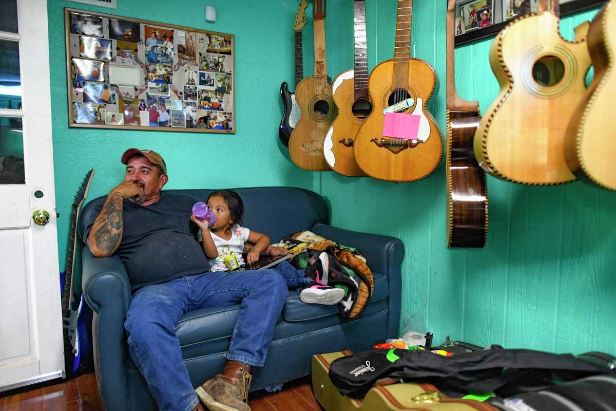 San Antonio-made Macias custom bajos sextos the instruments of choice ...