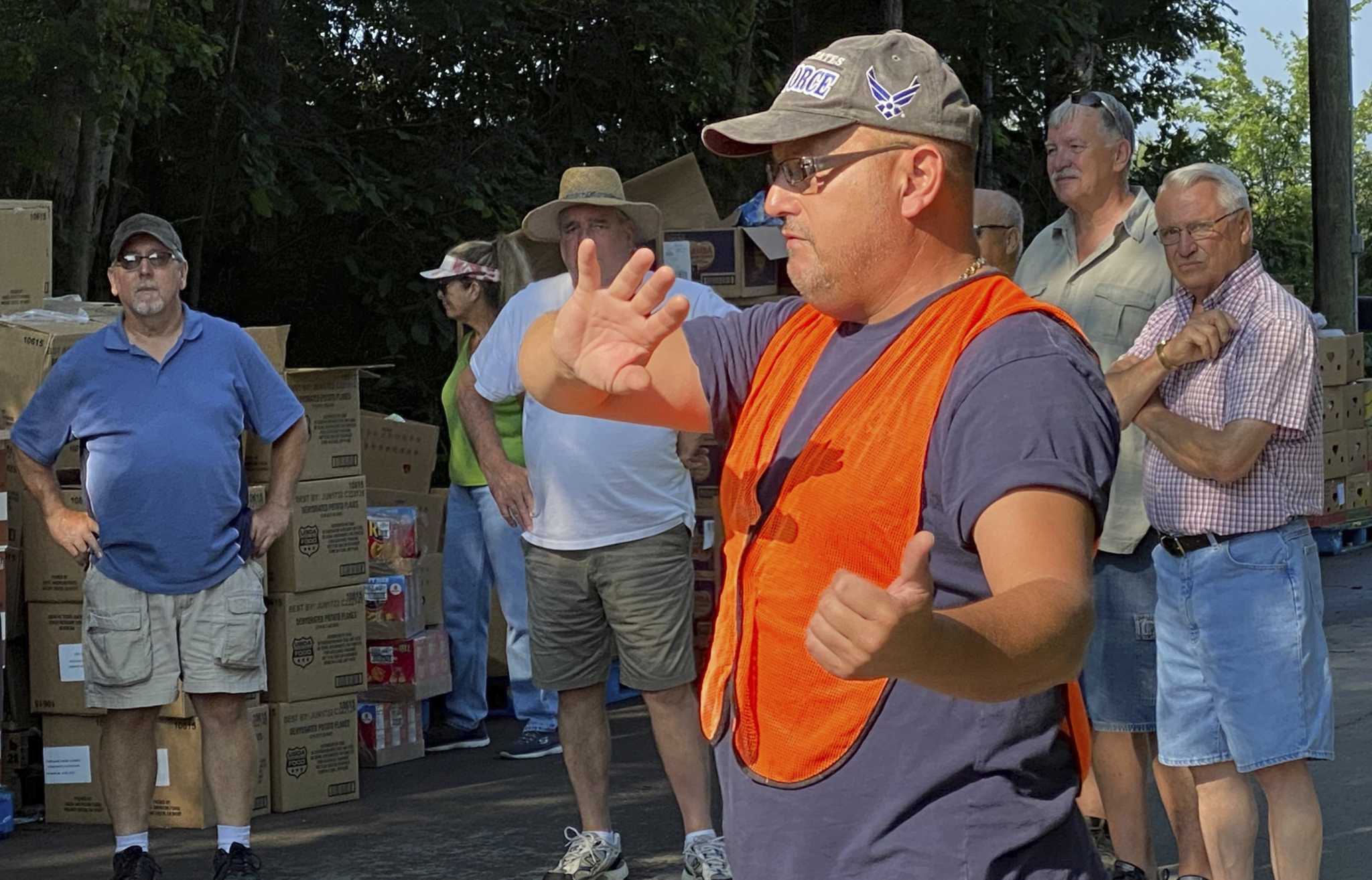 Need still great as group holds 132nd pop-up food pantry