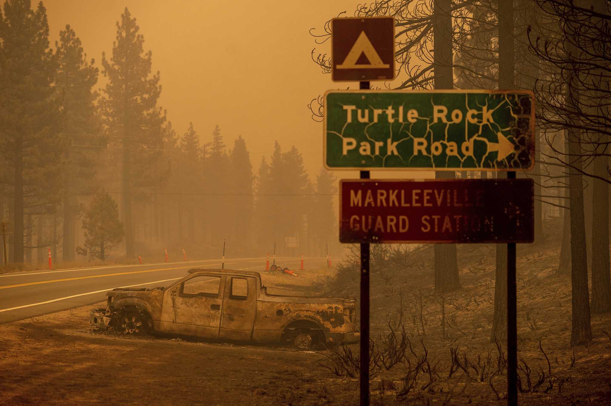 Tamarack Fire explodes to over 18,000 acres, threatens Markleeville
