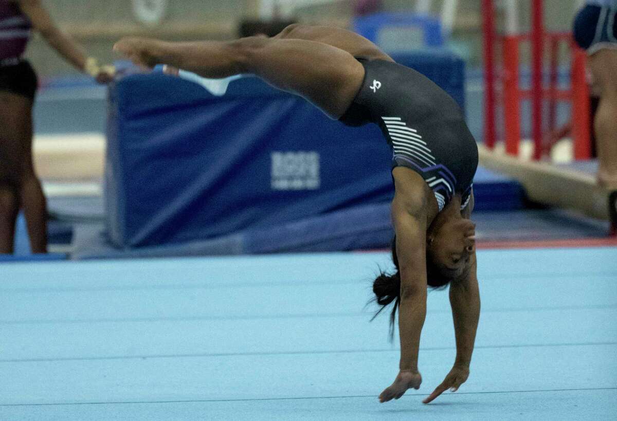 The artistry of Simone Biles in action