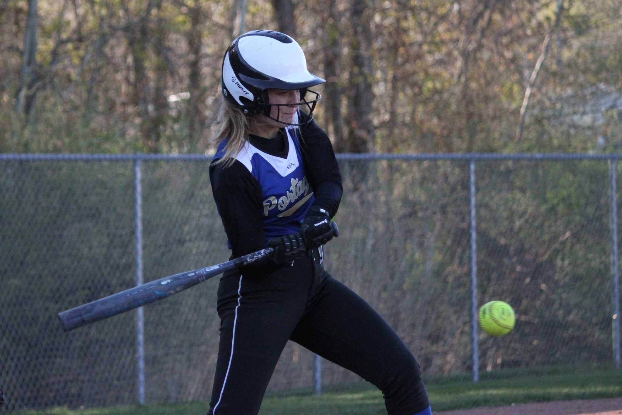 Three Portagers named all-conference for softball