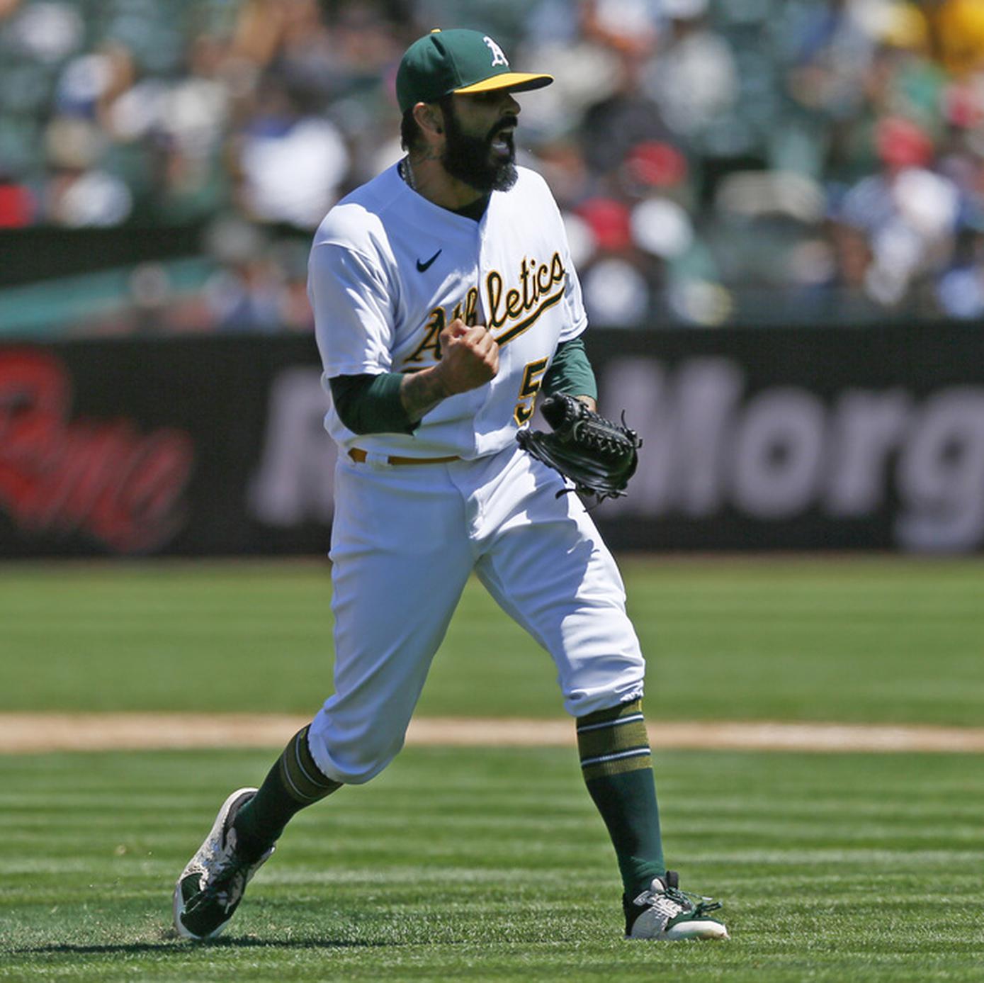 Reliever Sergio Romo giving A’s another late-innings option
