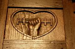 A building from the 1904 World's Fair in St. Louis located in Alton ...