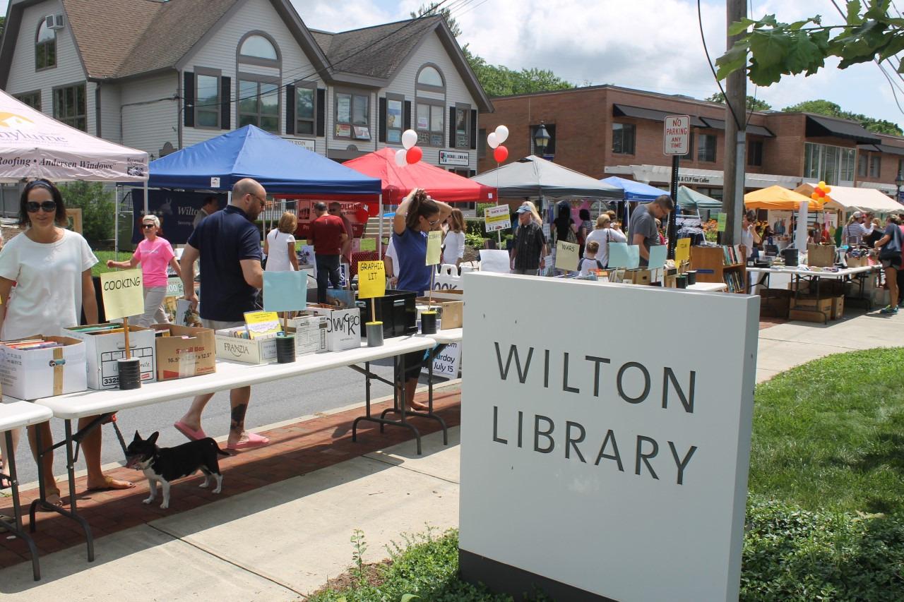 Wilton Library holding Summer Sidewalk Book Sale with ample reads