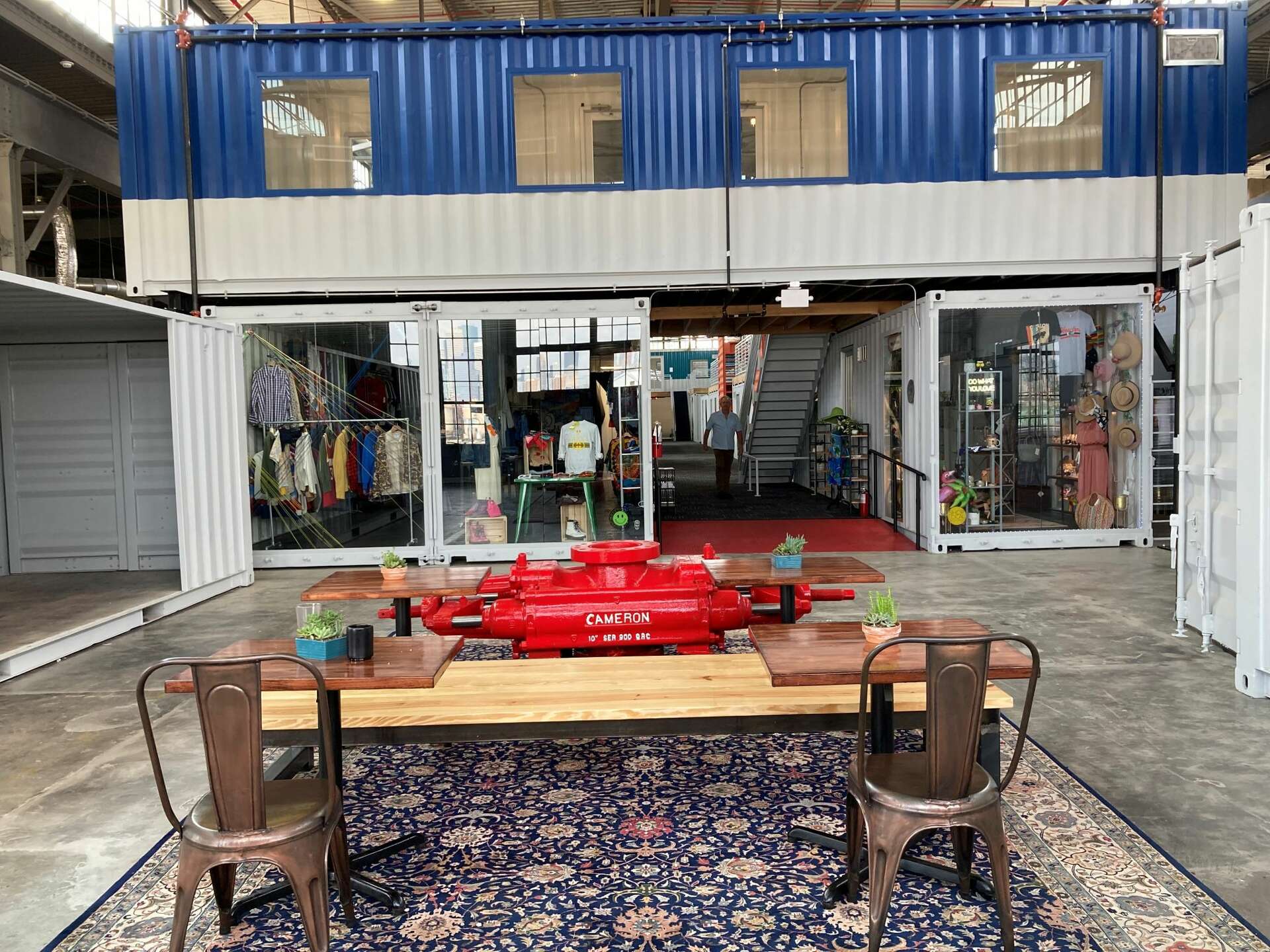 Repurposed Cameron Iron Works building debuts in East End