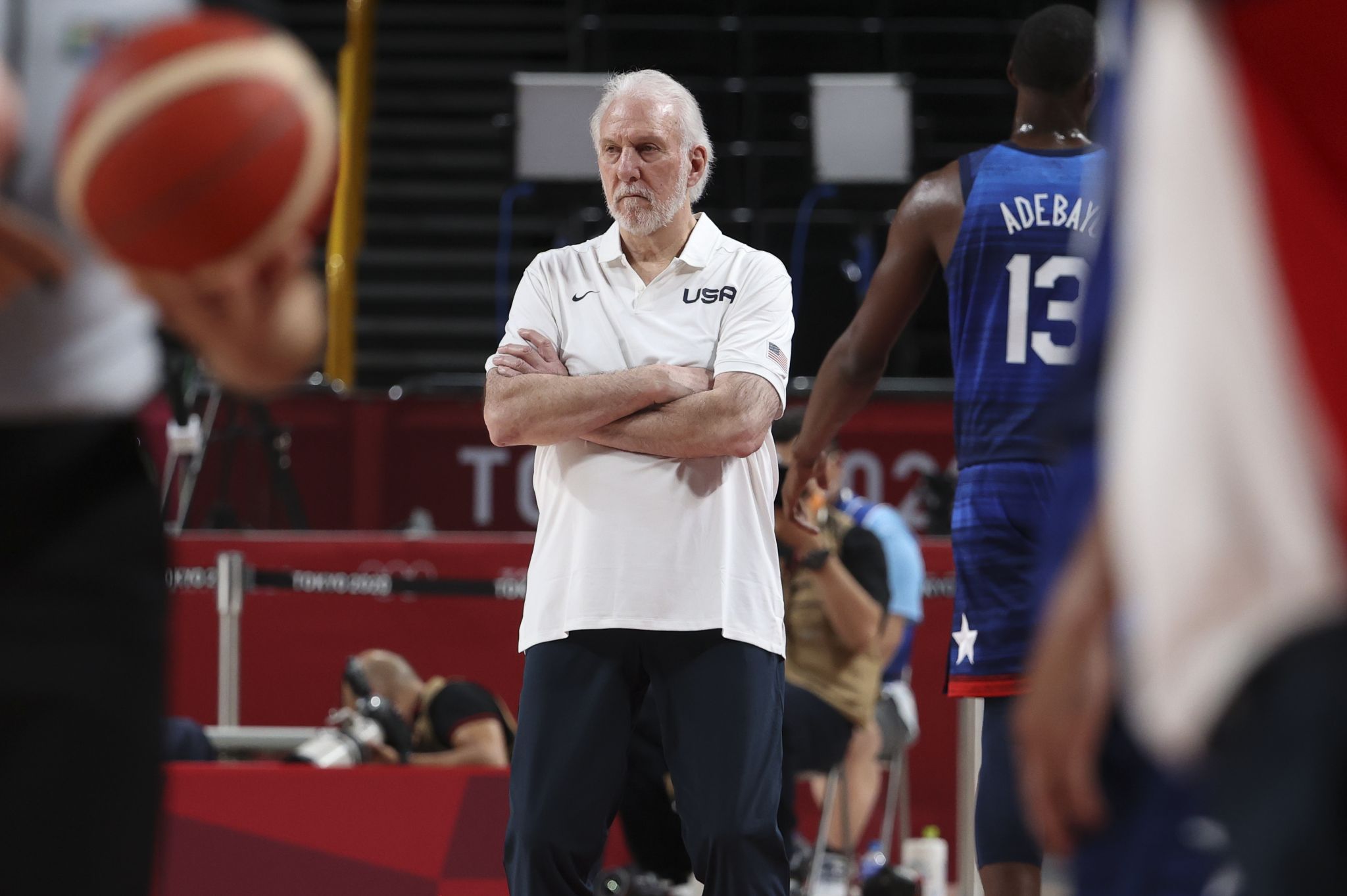 Coach Pop drops the F-bomb in post-gold celebratory speech