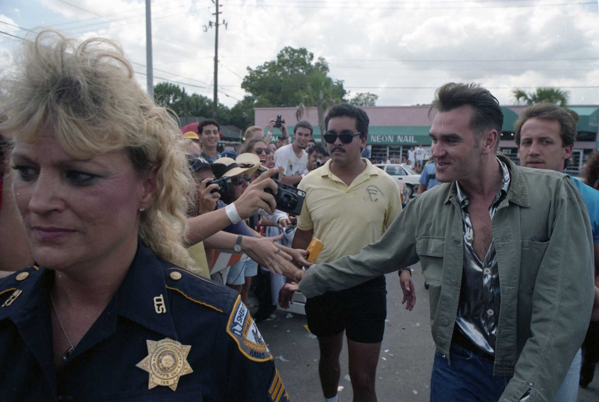 When Morrissey visited Houston's Record Rack in 1992