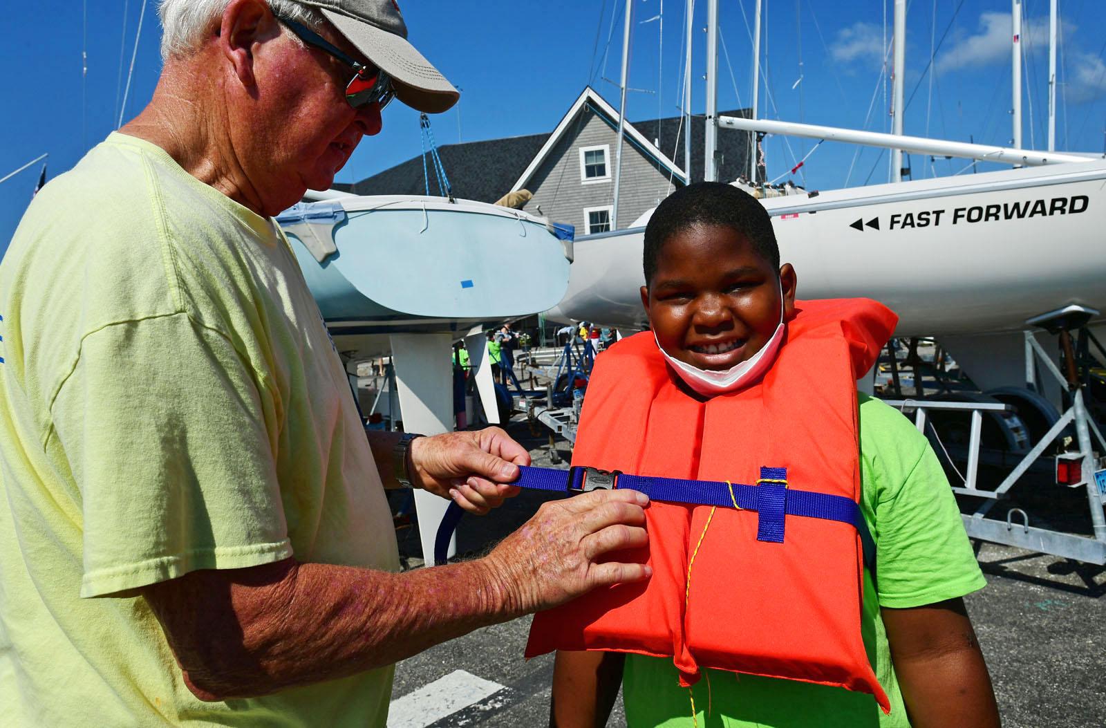 In Photos: Kids enjoy a day on the Sound during Darien boat camp