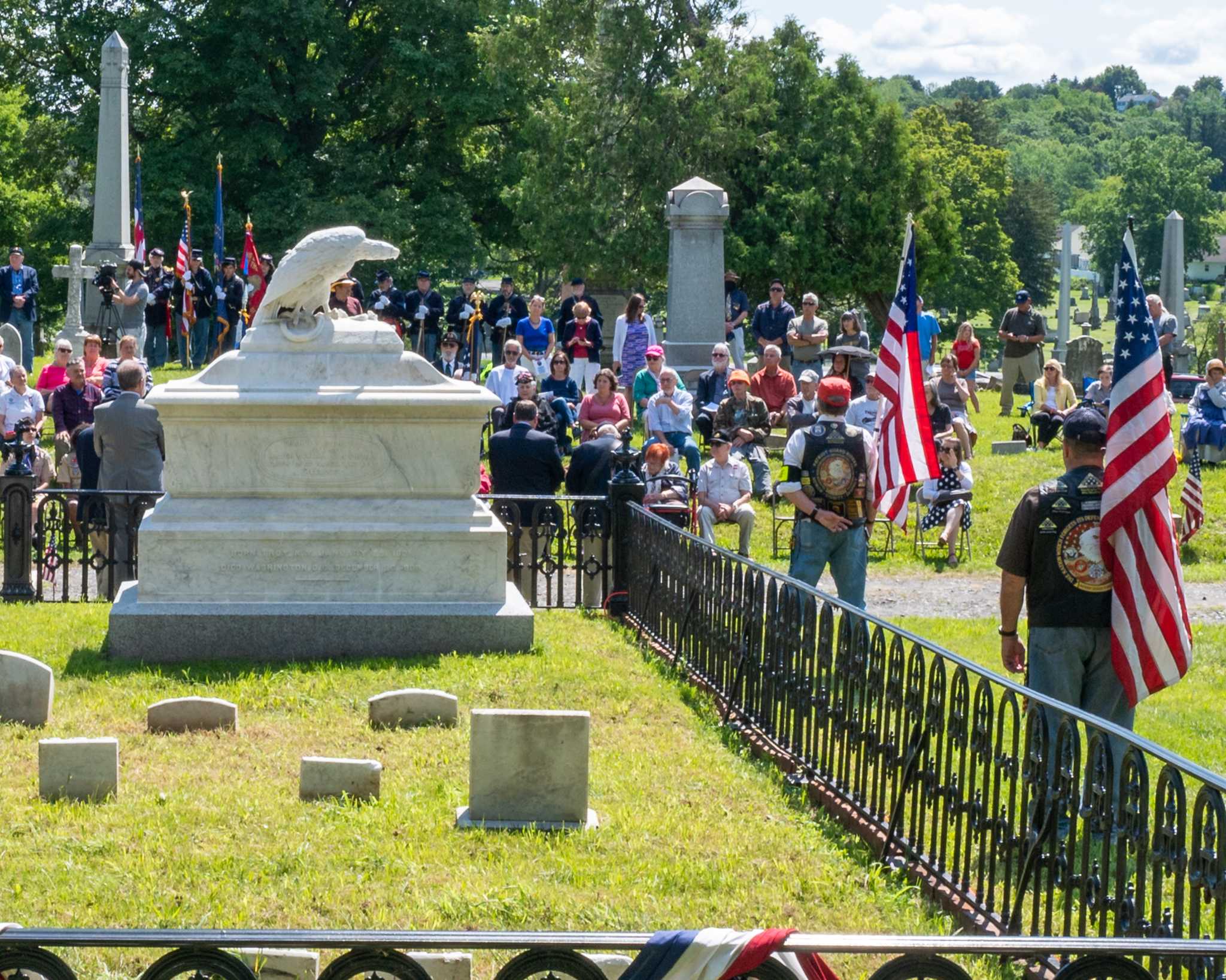 Photos: Civil War general honored at Troy gravesite