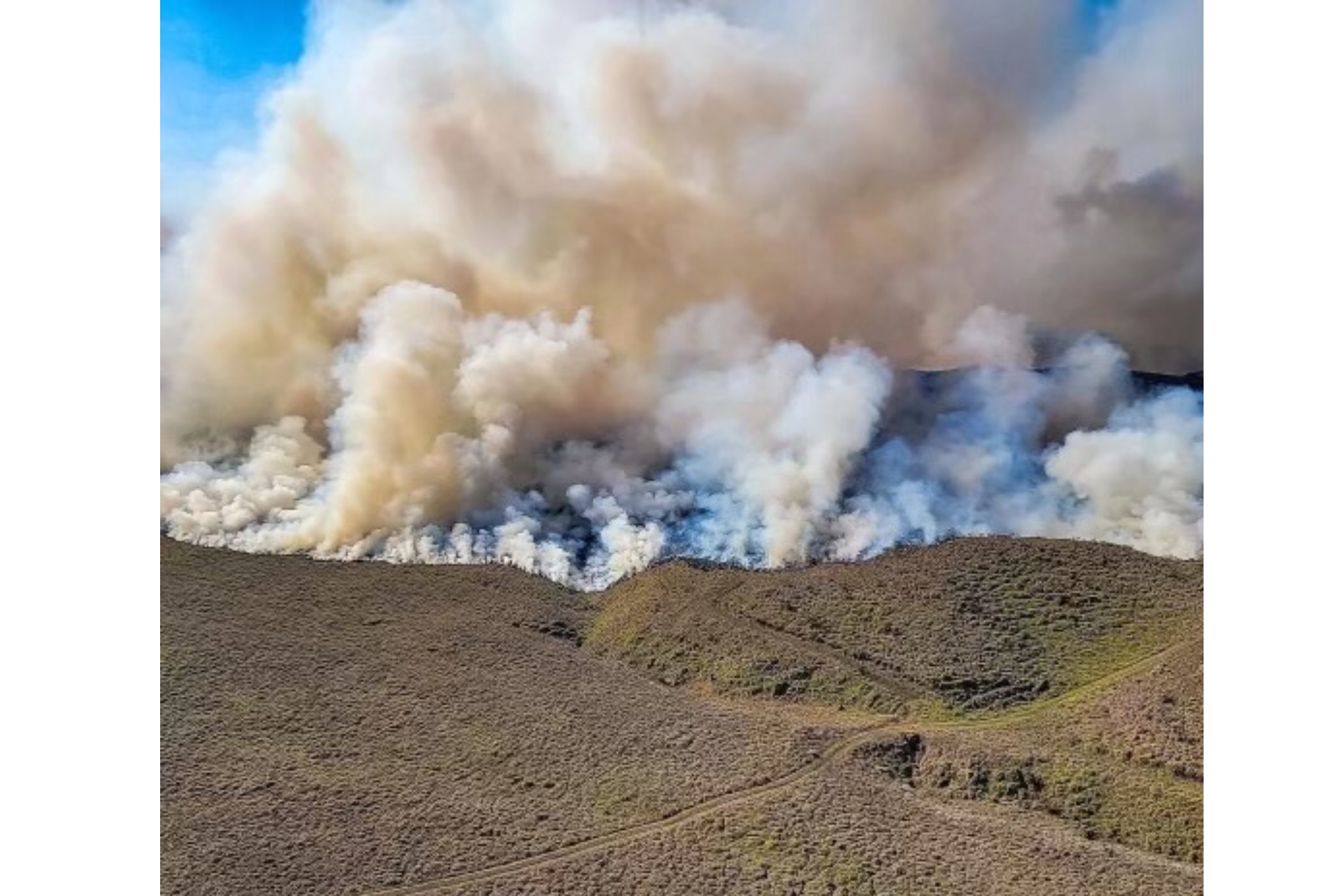 Four-mile long wildfire prompts evacuations in Hawaii