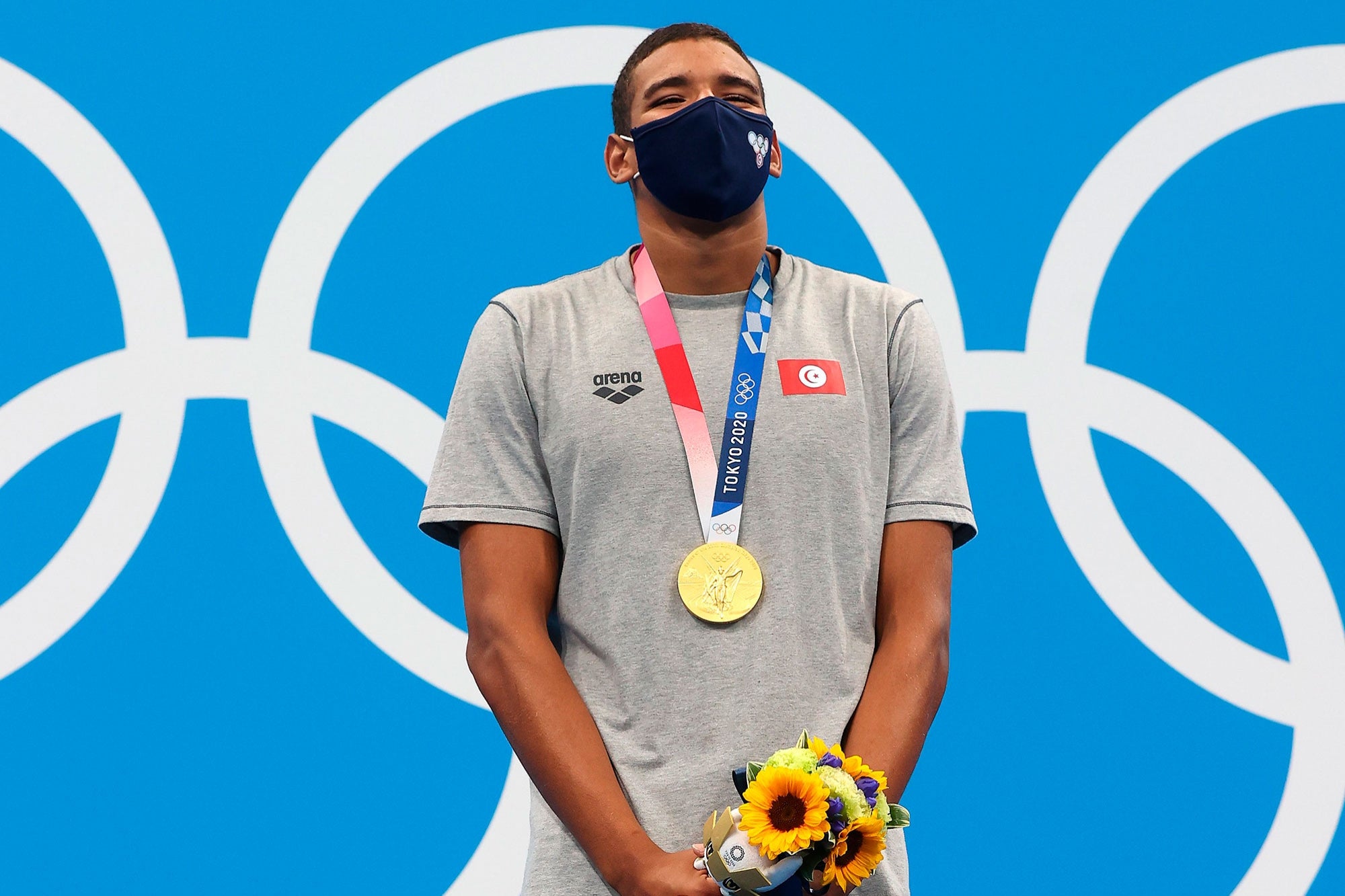 Ahmed Hafnaoui, the young swimmer from Tunisia who impressed the world ...