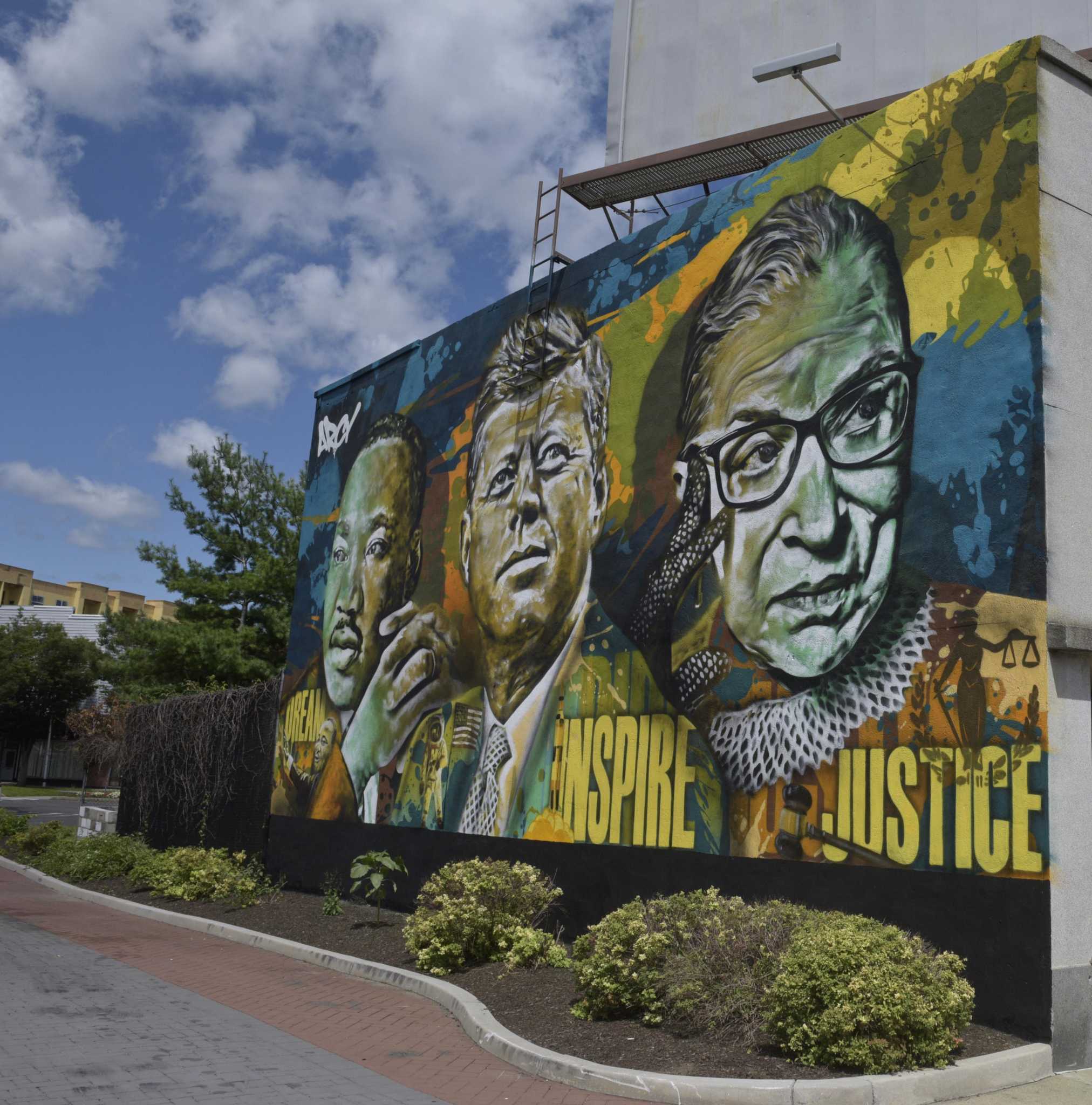 CT artist hopes people see themselves in a new downtown Danbury mural ...