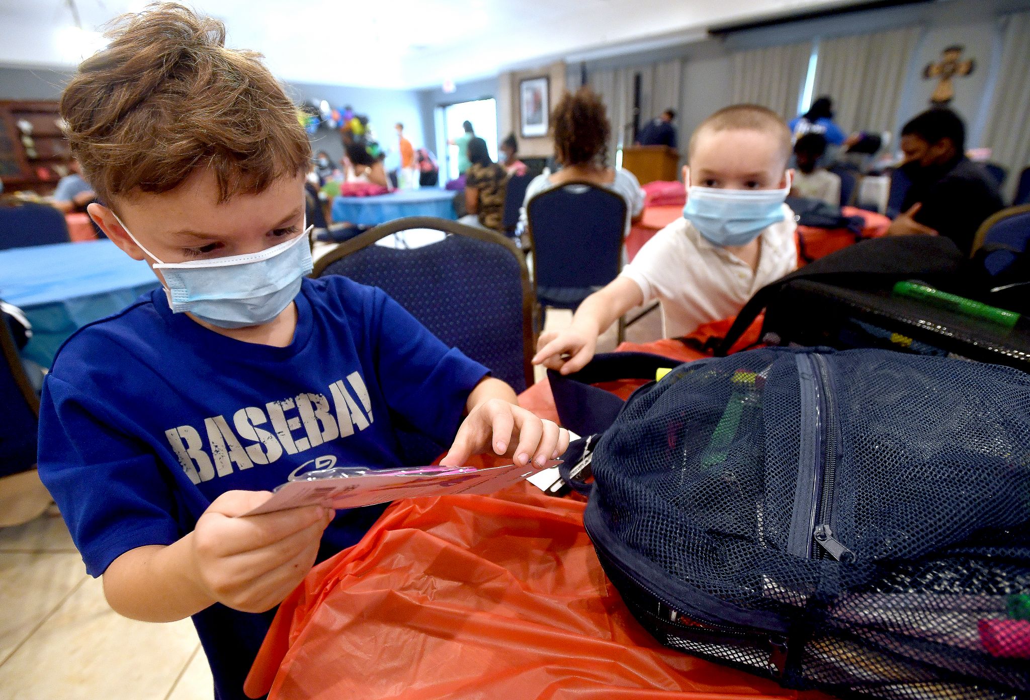 Buckner holds back to school event for families