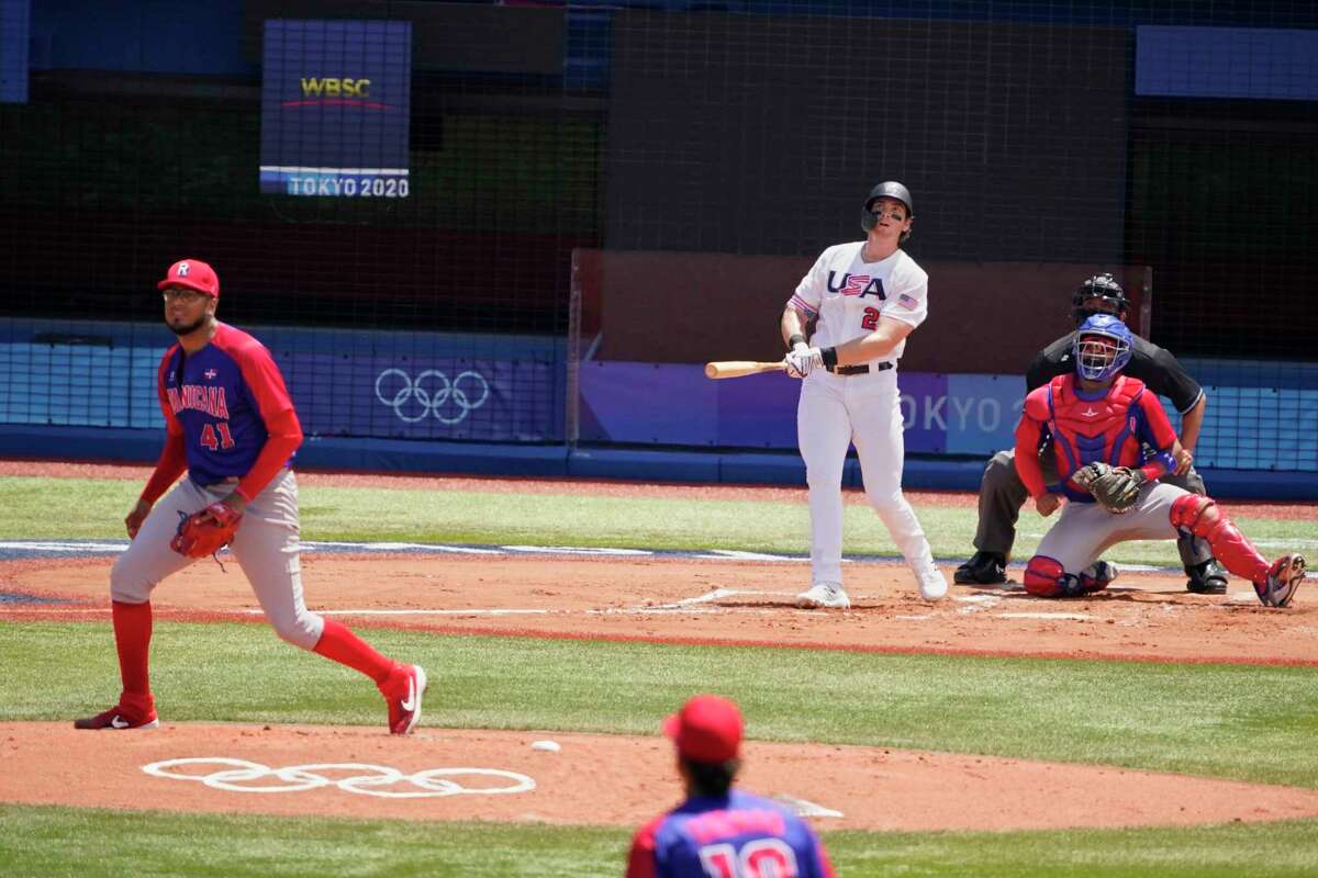 Cy Falls' Scott Kazmir leads way as U.S. stays in medal contention