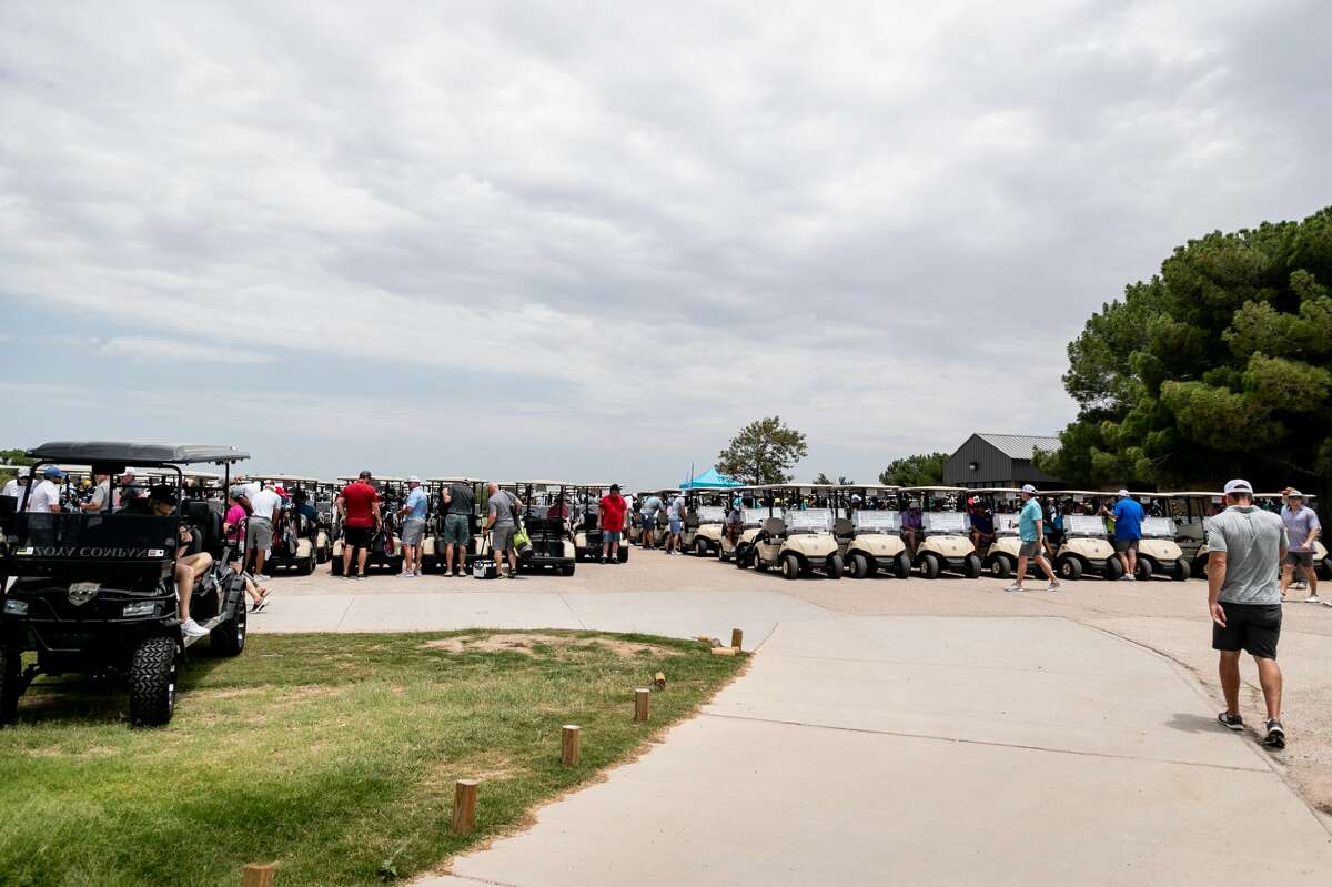 Scenes from Oil Patch Kids golf tournament