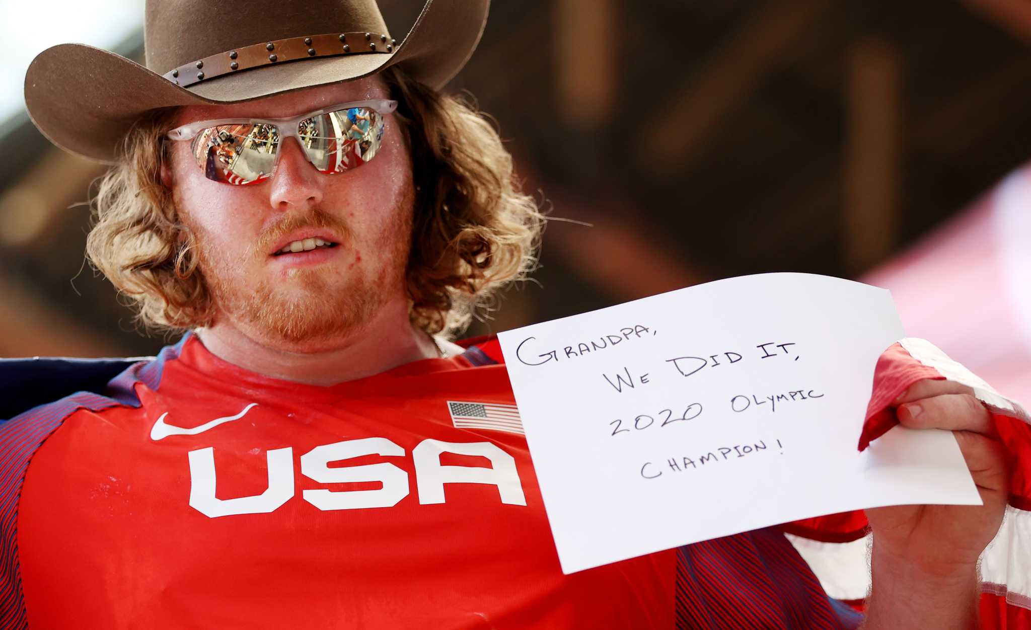 Ex-UT standout Ryan Crouser repeats as Olympic shot put champ